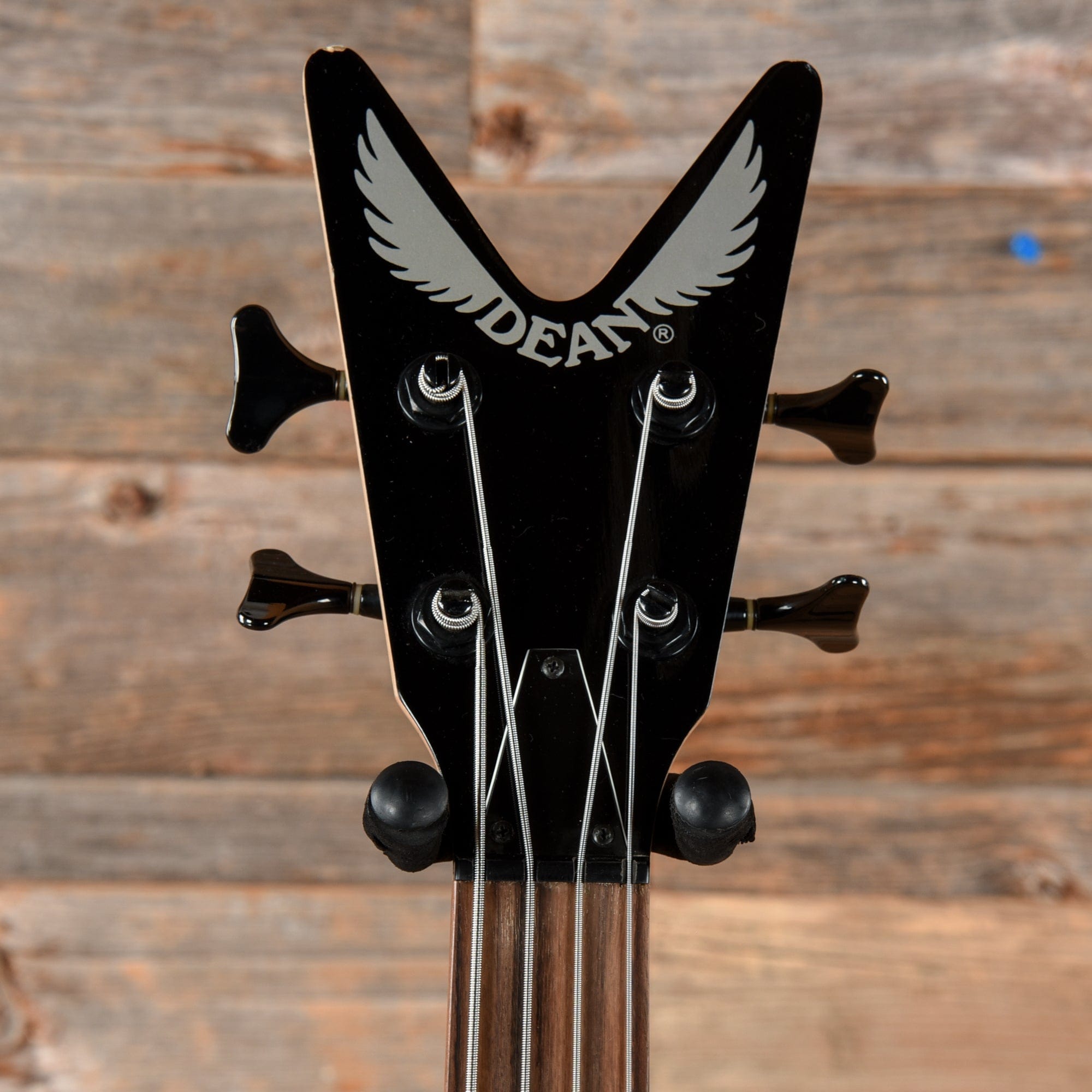 Dean Guitars ML Metalman 4-String Bass Black 2006 – Chicago Music Exchange