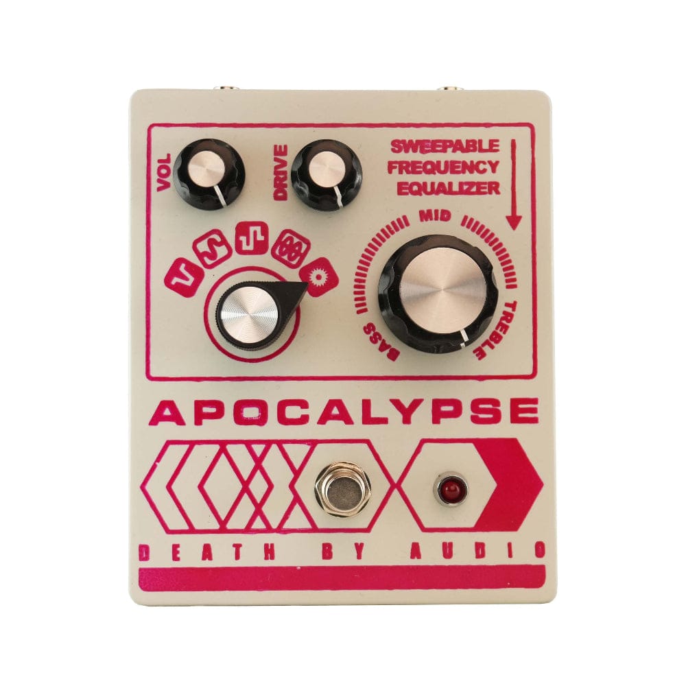 Death by Audio Apocalypse Magenta on White (2023 Chicago Boutique Effe ...
