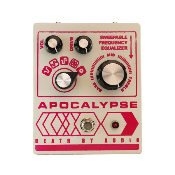Death by Audio Apocalypse Magenta on White (2023 Chicago Boutique Effe ...