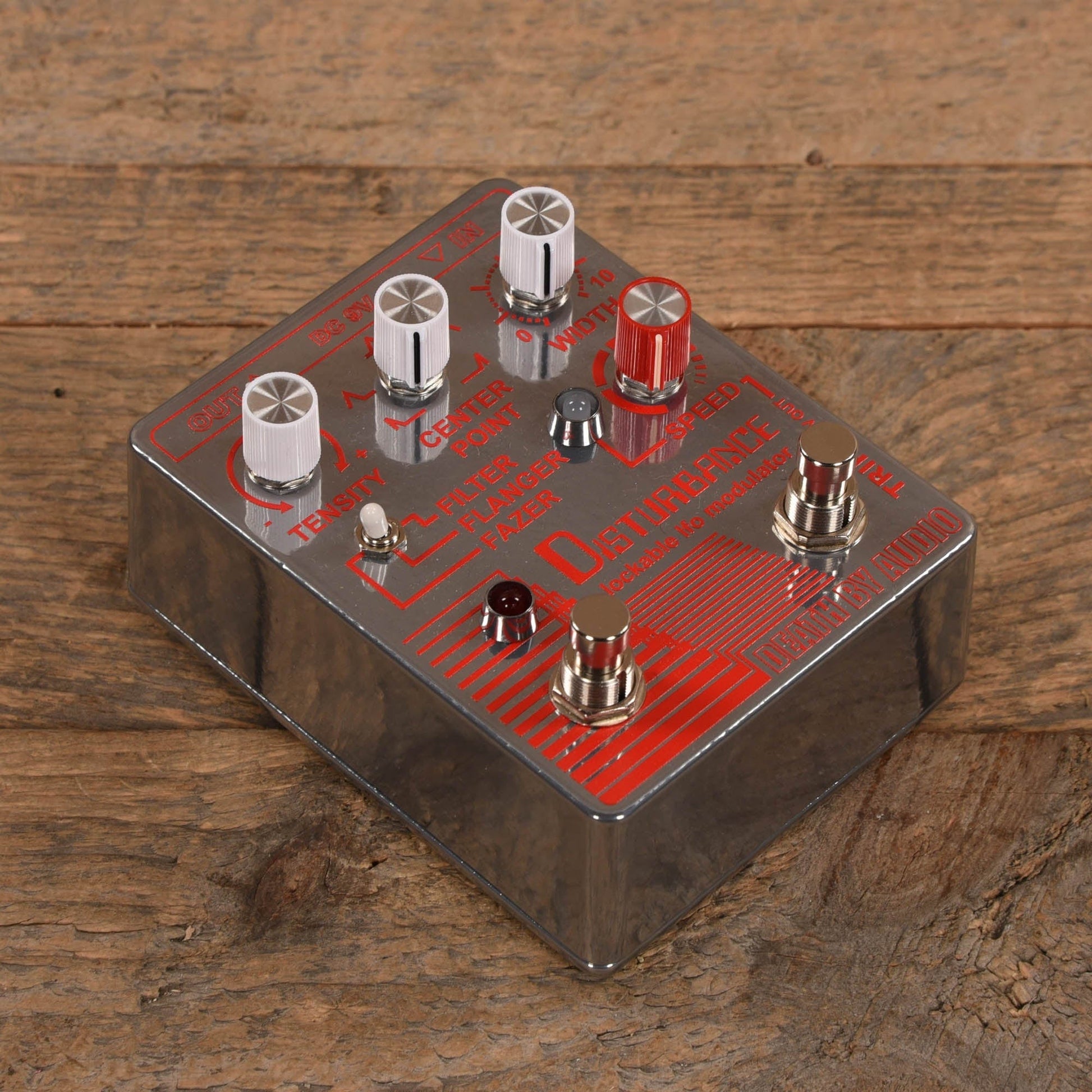 Death by Audio Disturbance Freaky Freezable Filter Flanger Fazer Pedal ...