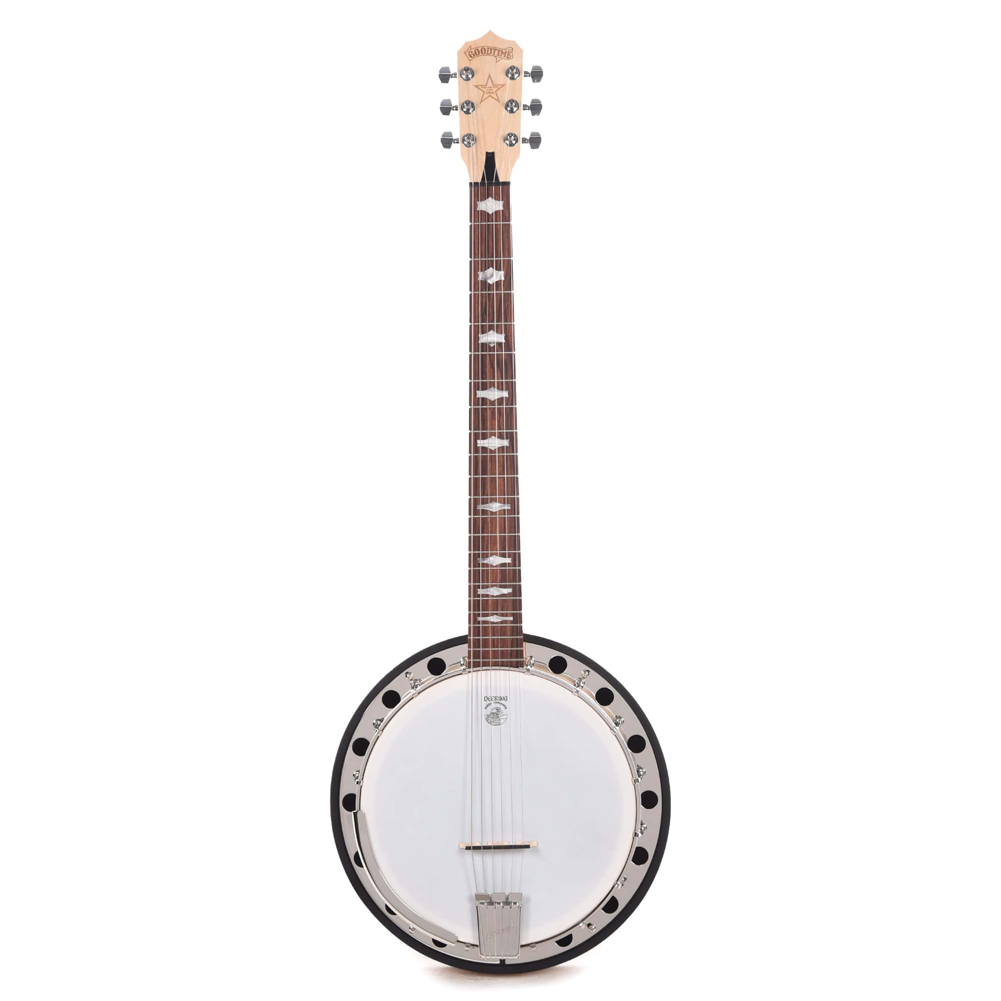 Deering Goodtime Six-R 6-String Resonator Banjo – Chicago Music Exchange