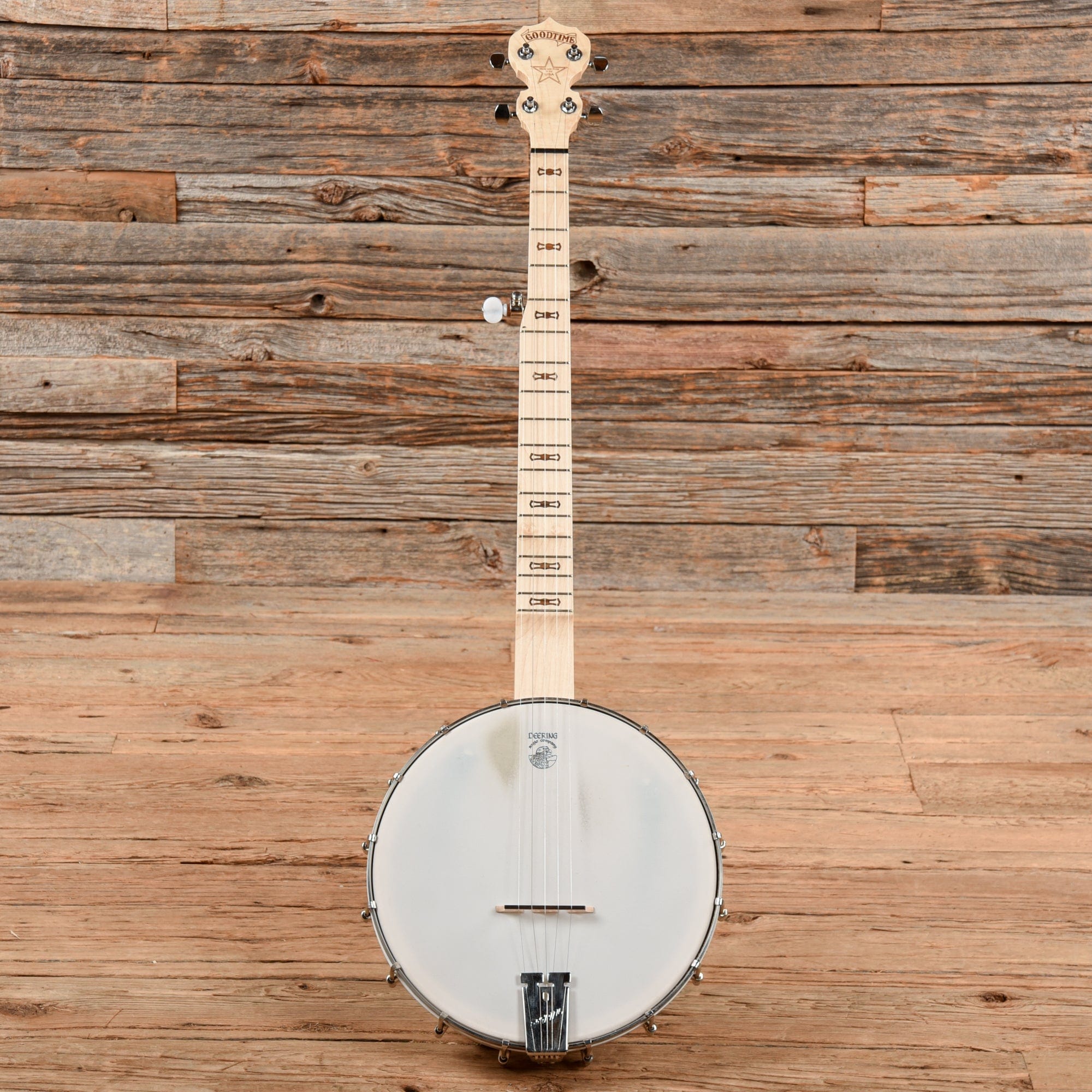 Deering Goodtime w/Scooped Neck Natural – Chicago Music Exchange