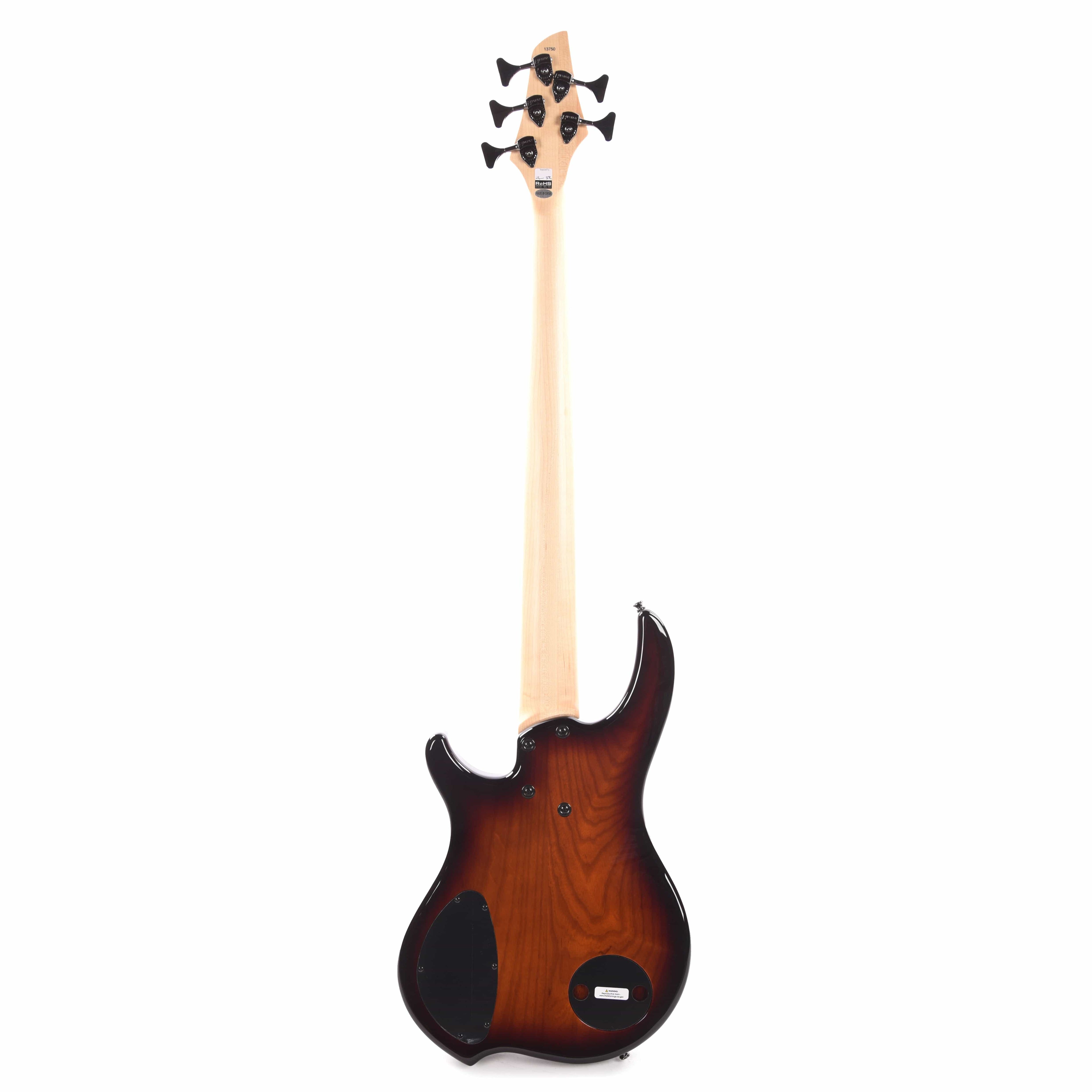 Dingwall Combustion 5-String Swamp Ash/Quilted Maple Vintage Burst w/P ...