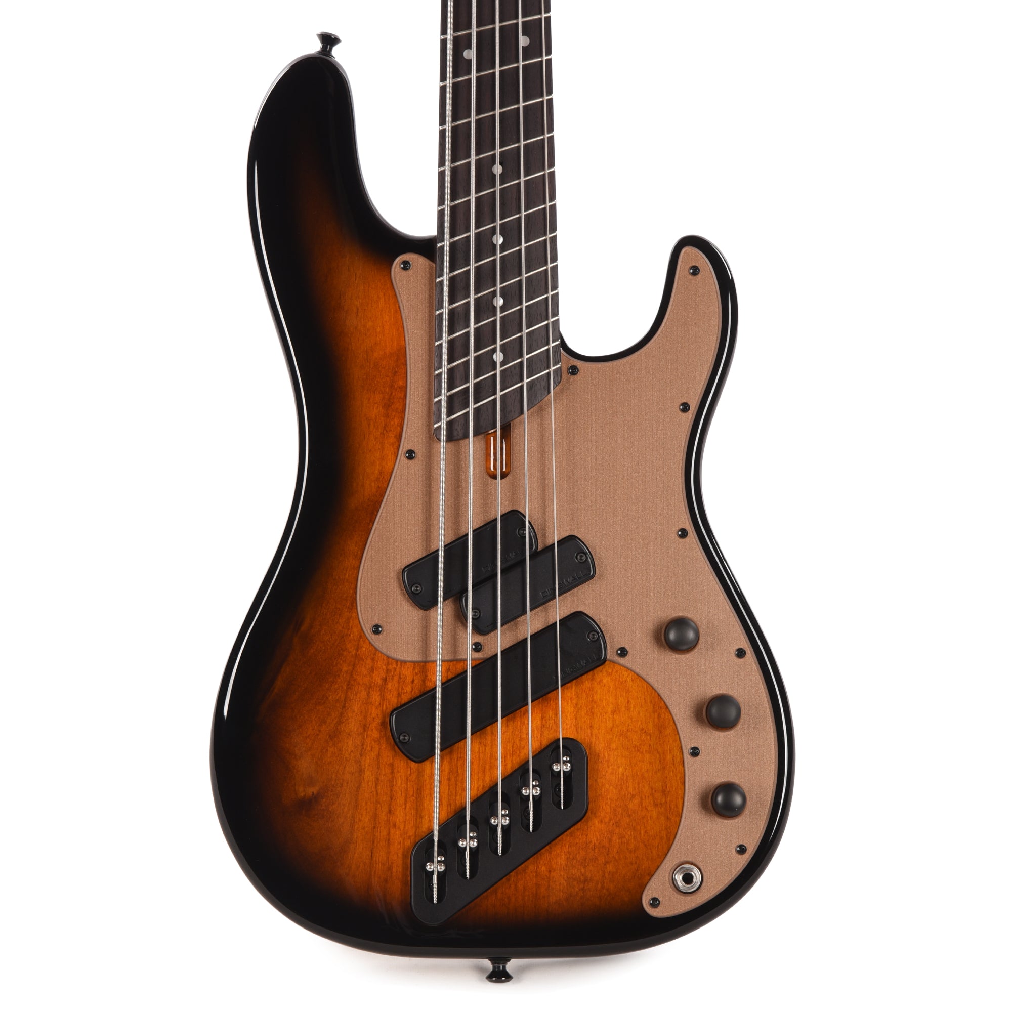 Dingwall SP1 Superbass 5-String Gloss Vintage Burst w/Matte Gold Pickg ...