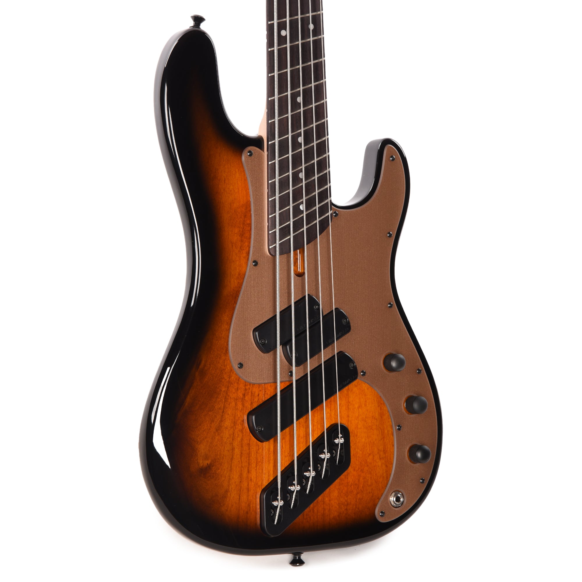 Dingwall SP1 Superbass 5-String Gloss Vintage Burst w/Matte Gold Pickg ...