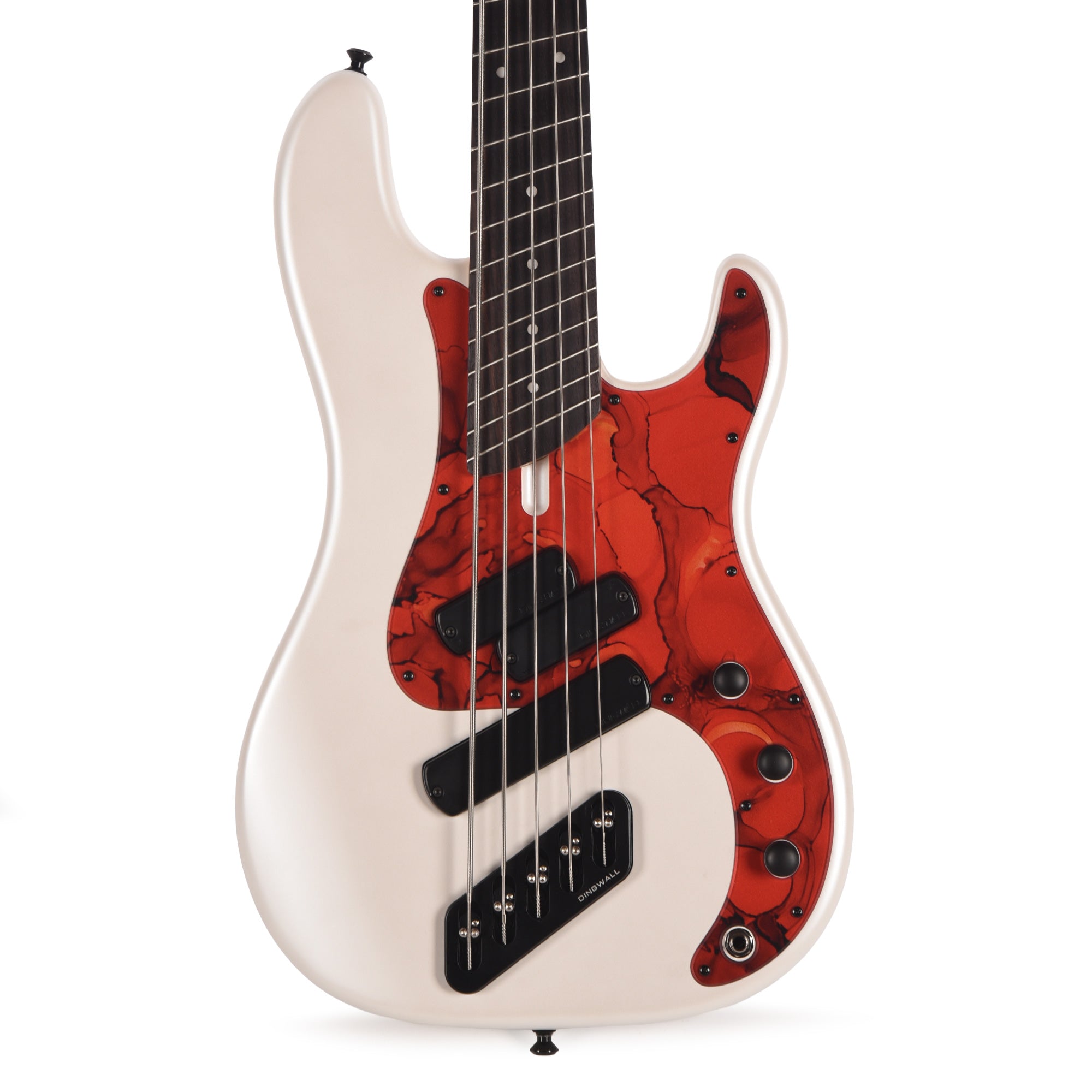 Dingwall SP1 Superbass 5-String Matte Ducati Pearl White w/Matte Pablo ...