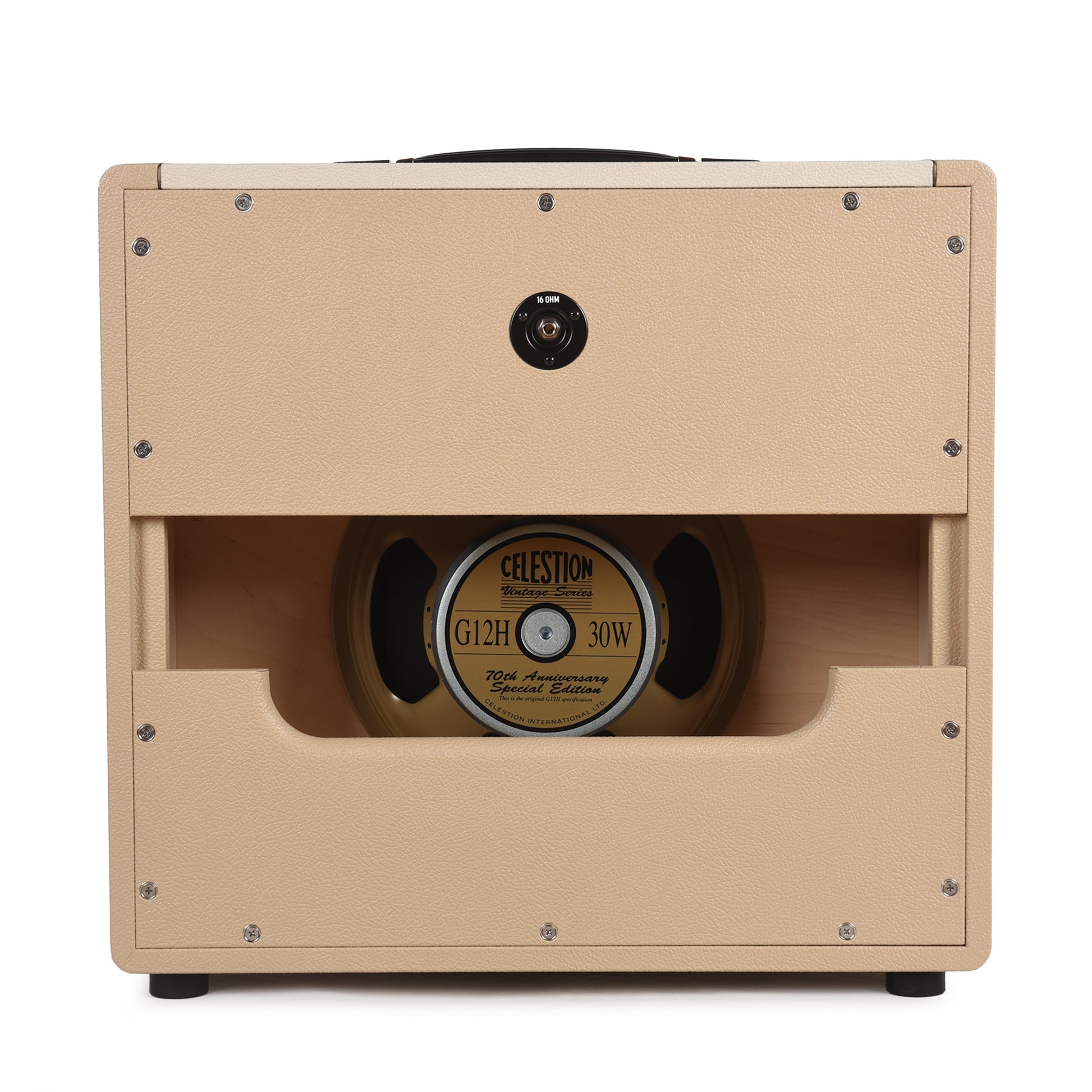 Divided by 13 1x12 Open Back Cab w/G12H Vintage Vanilla Tolex, Cream V ...