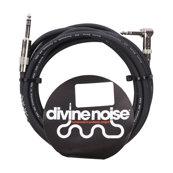 Divine Noise TRS Cable 15' TRS Straight/TRS Right Angle – Chicago Music ...