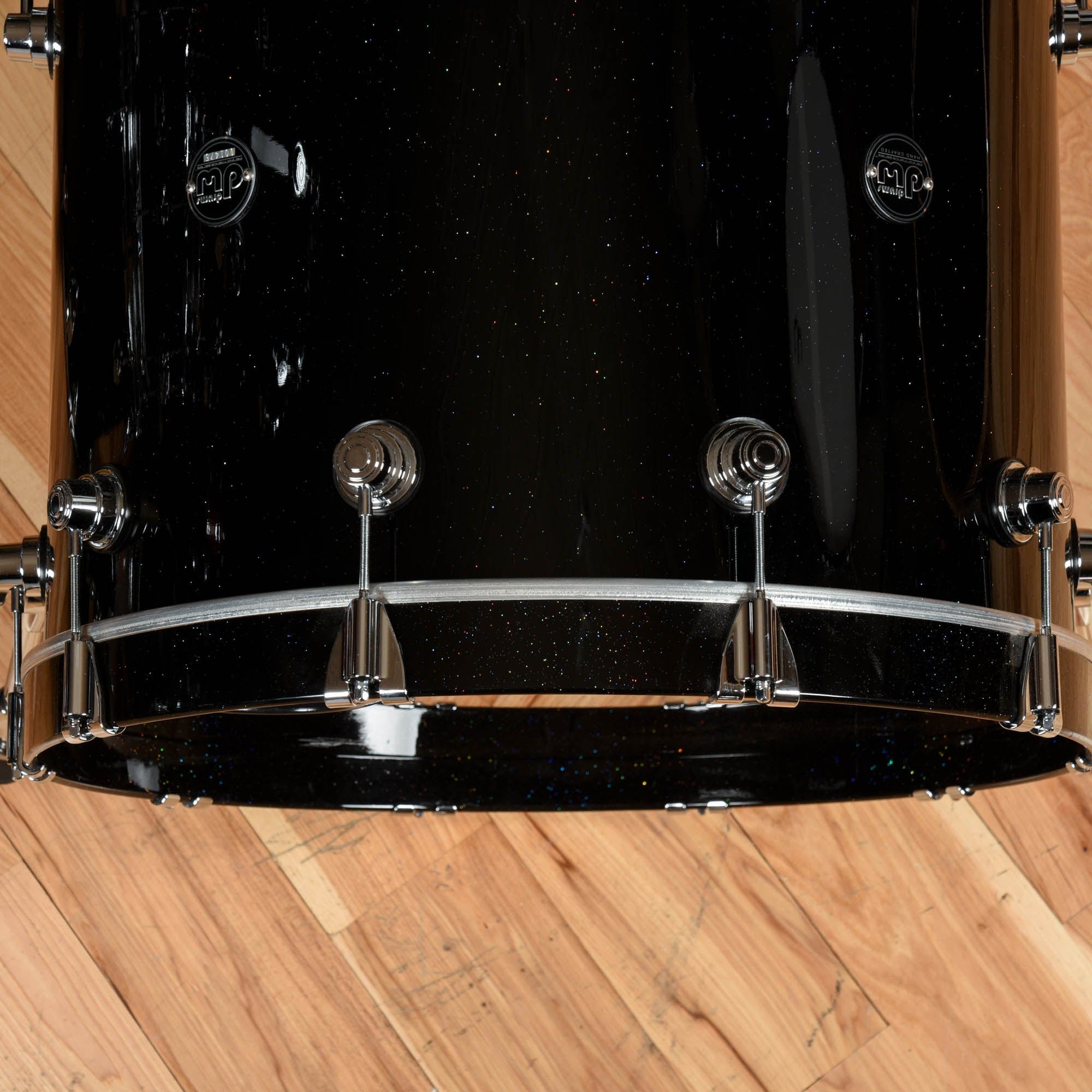 DW Performance Series 12/14/16/22/6.5x14 Drum Kit 5pc Black Mirra – Chicago Music Exchange