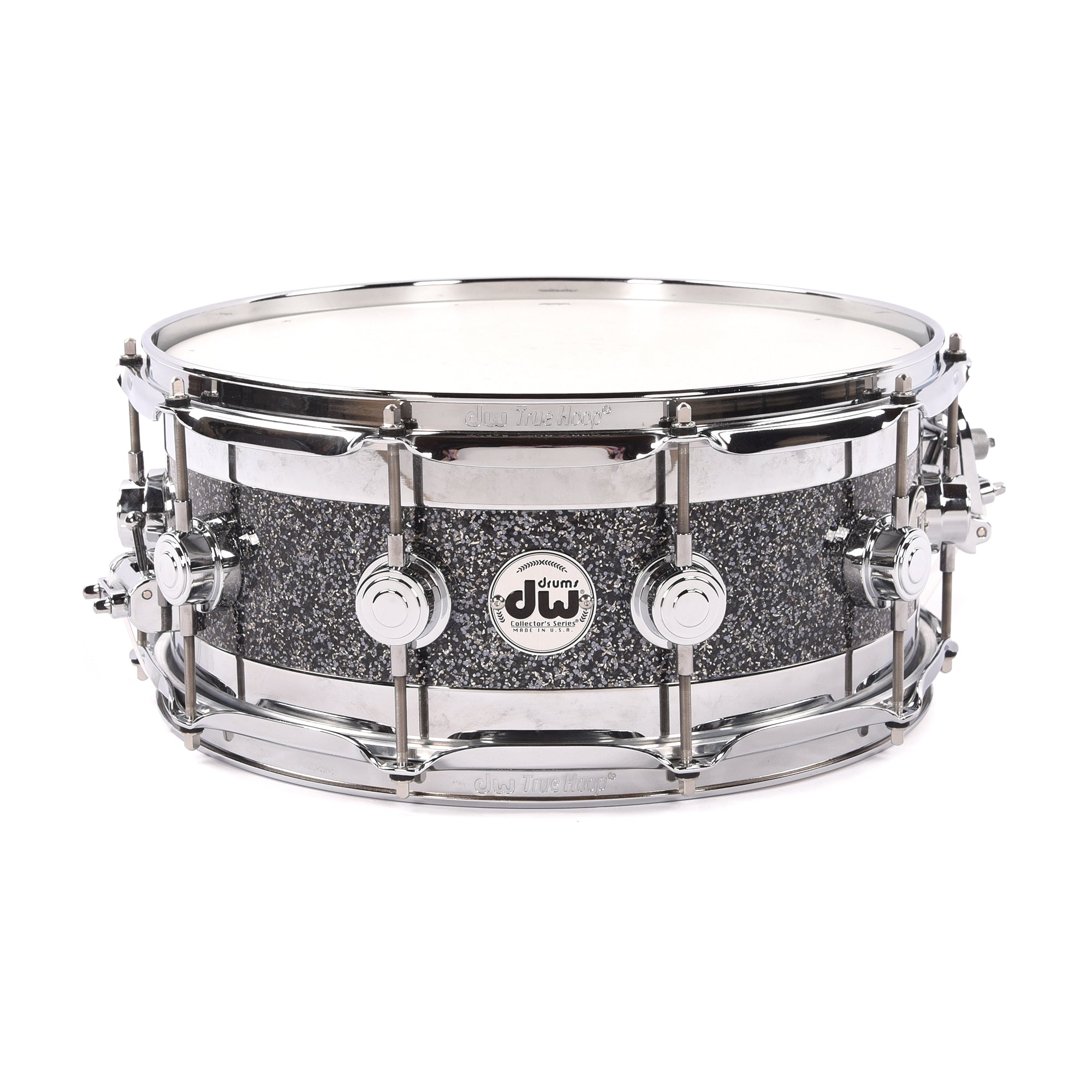 DW 6x14 Edge Snare Drum Black Galaxy – Chicago Music Exchange