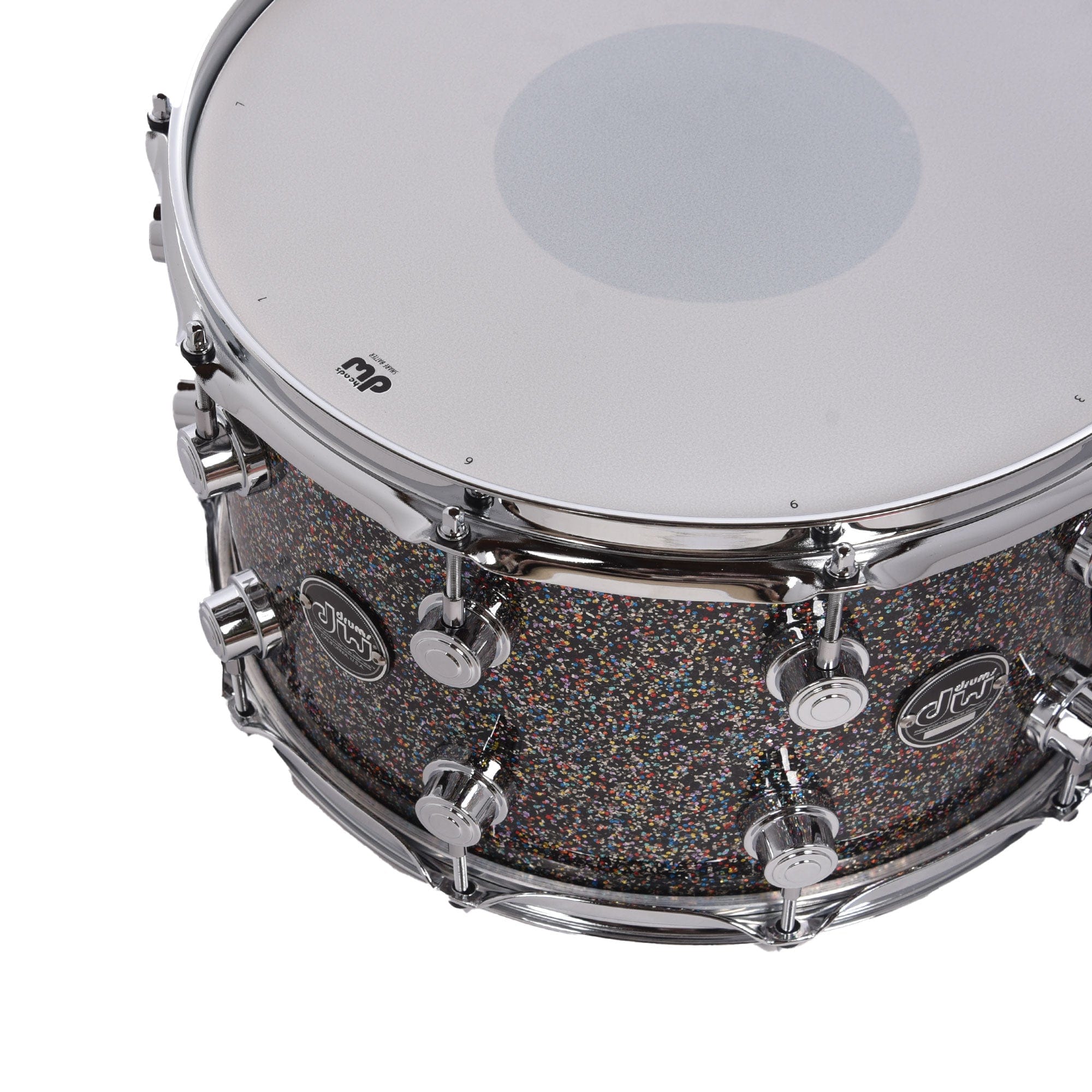 DW 8x14 Performance Series Snare Drum Confetti Sparkle – Chicago Music Exchange
