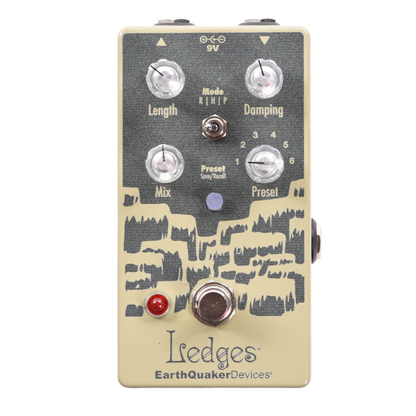 EarthQuaker Devices Ledges Tri-Dimensional Reverberation Machine Pedal ...