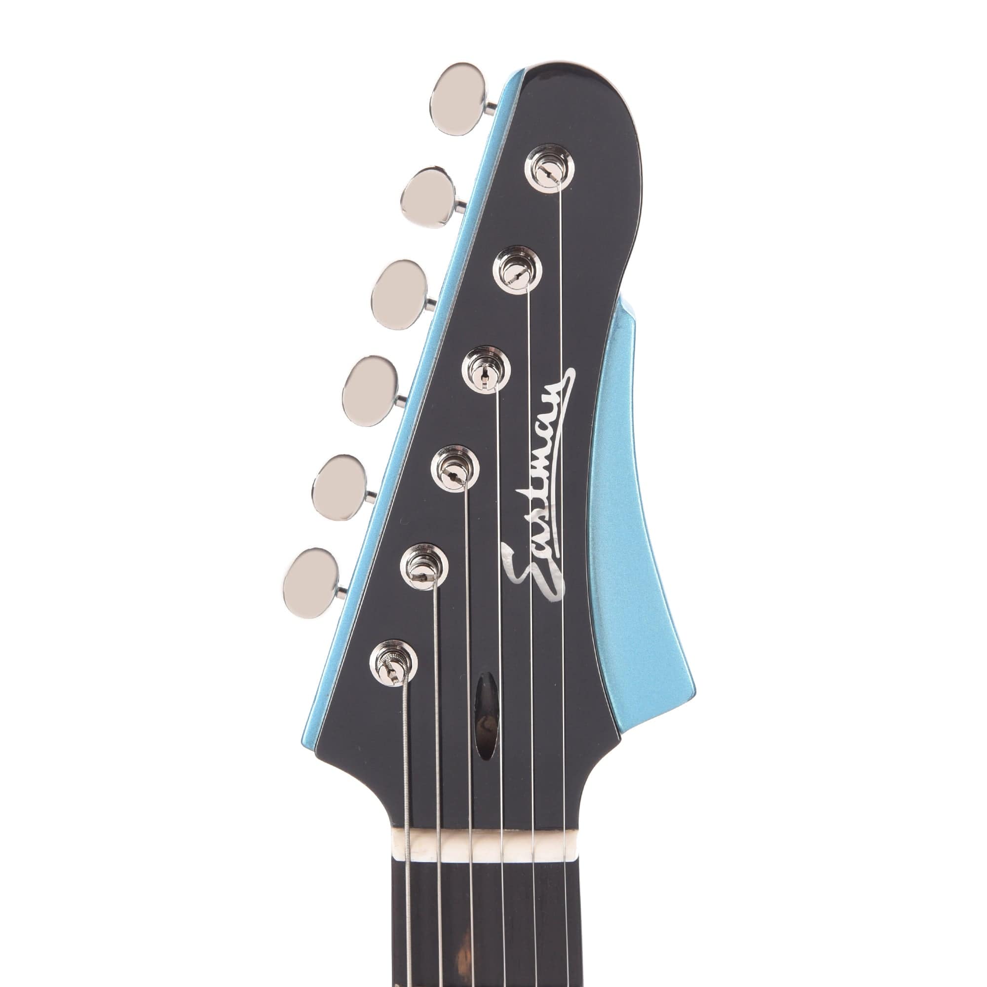 Eastman Juliet LA Celestine Blue w/Göldo Tremolo – Chicago Music Exchange