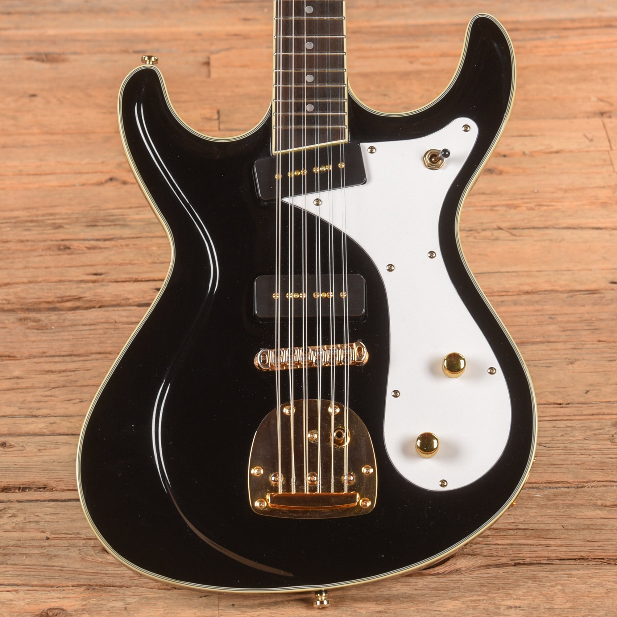 Eastwood Sidejack DLX XII Black 2018 – Chicago Music Exchange