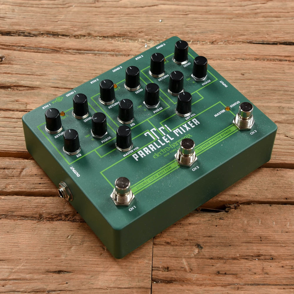 Electro-Harmonix Tri Parallel Mixer Effects Loop Mixer/Switcher ...