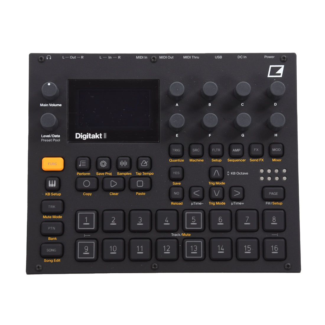 Elektron Digitakt II Digital Drum Machine & Sampler – Chicago Music ...