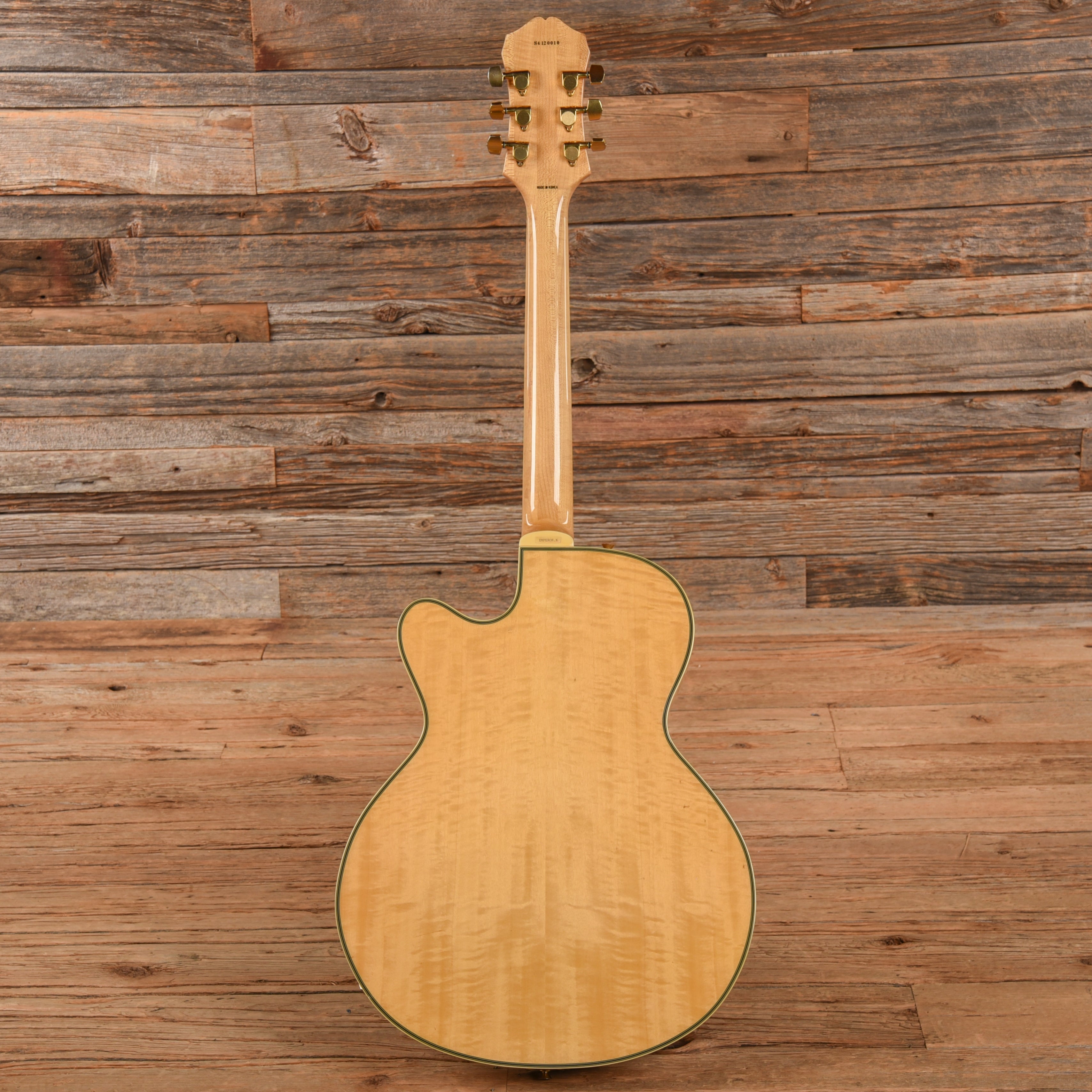 Epiphone Joe Pass Emperor II Natural 2004 – Chicago Music Exchange
