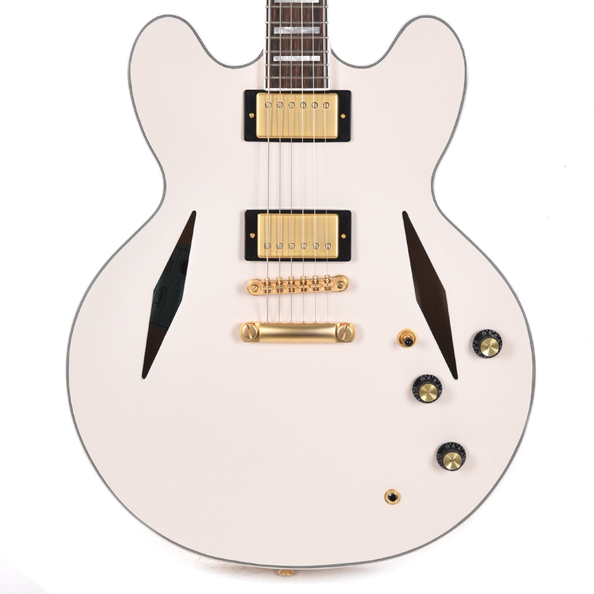 Epiphone Artist Emily Wolfe "White Wolfe" Sheraton Aged Bone White ...