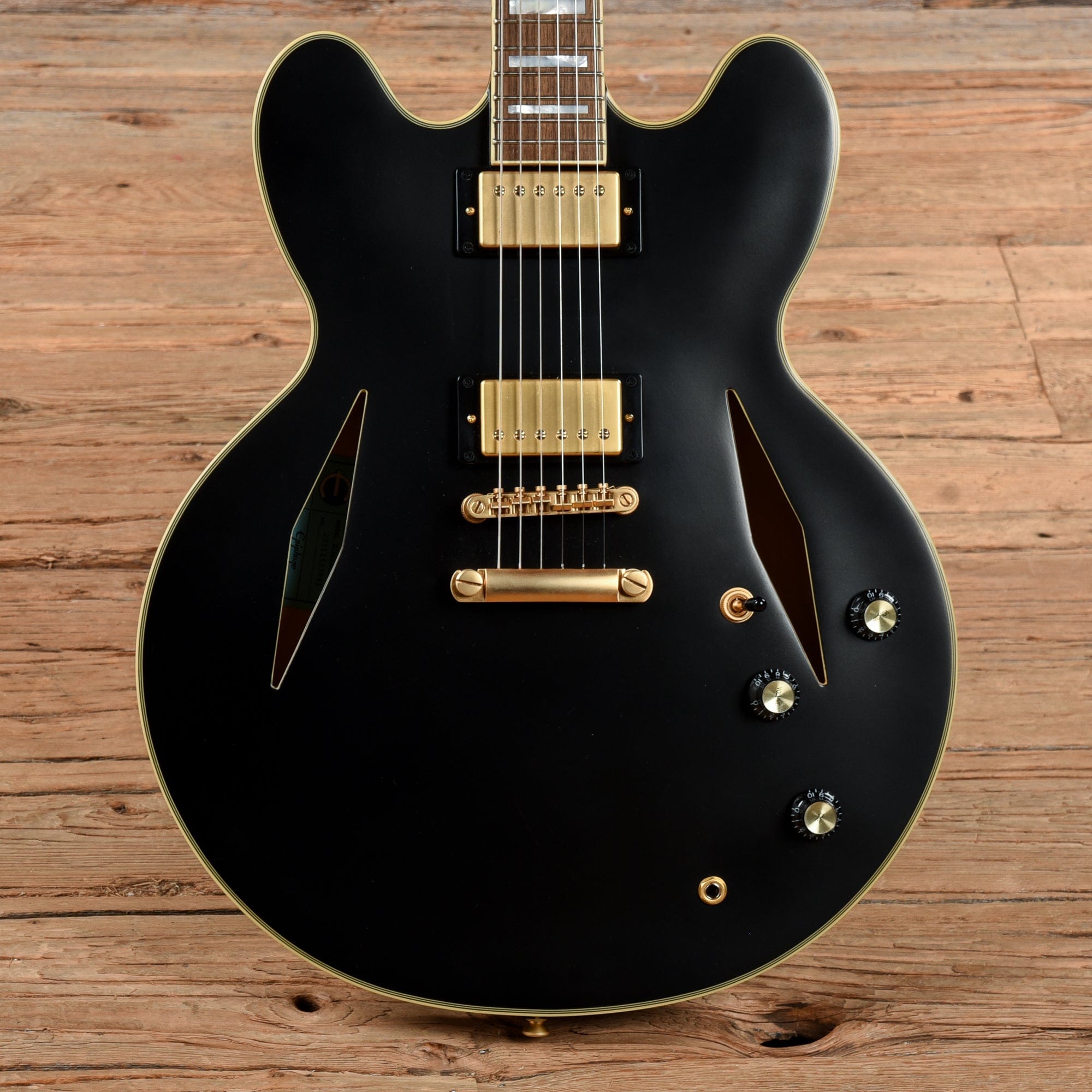Epiphone Emily Wolfe Signature Sheraton Satin Black 2020 – Chicago ...