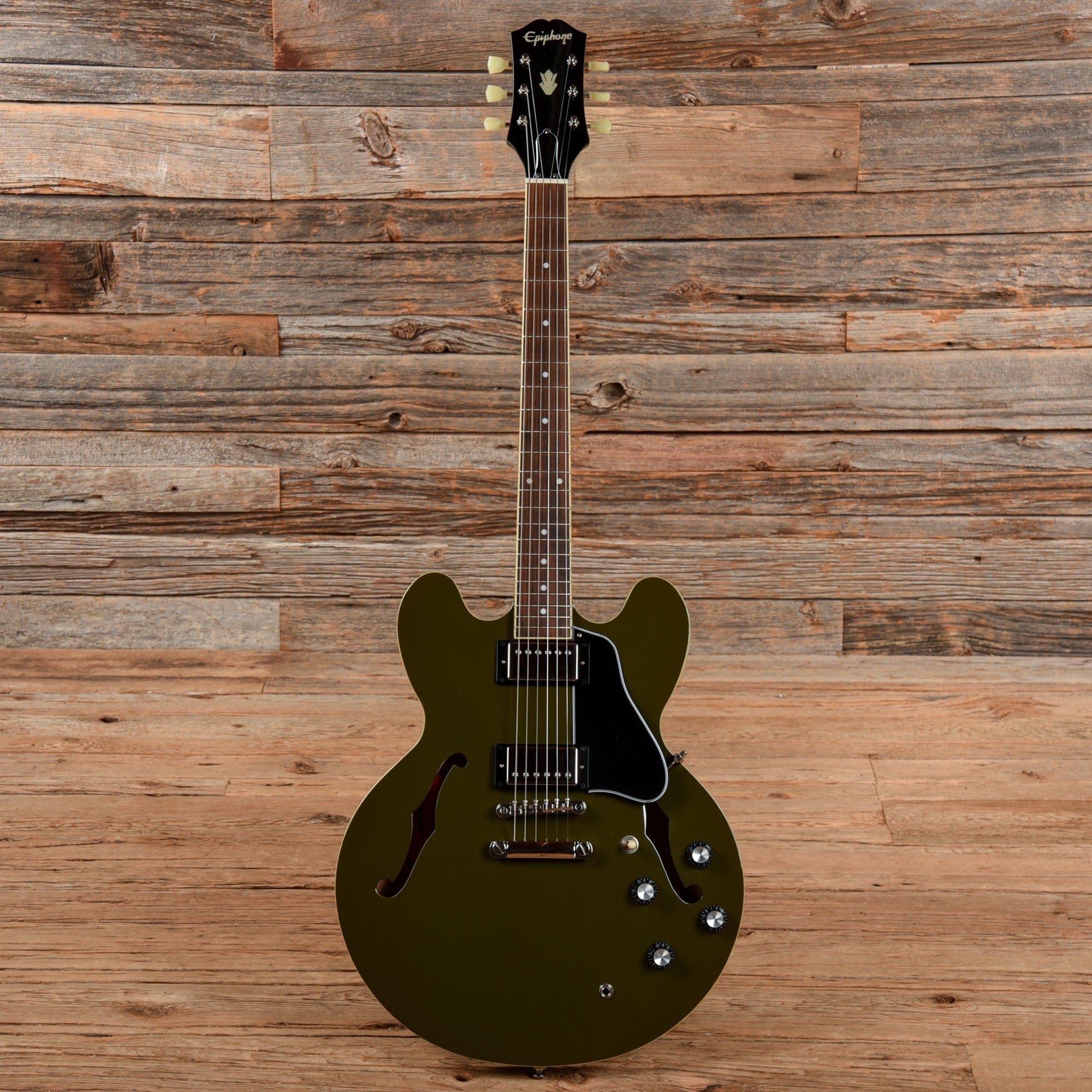 Epiphone ES-335 IG Olive Drab 2020 – Chicago Music Exchange