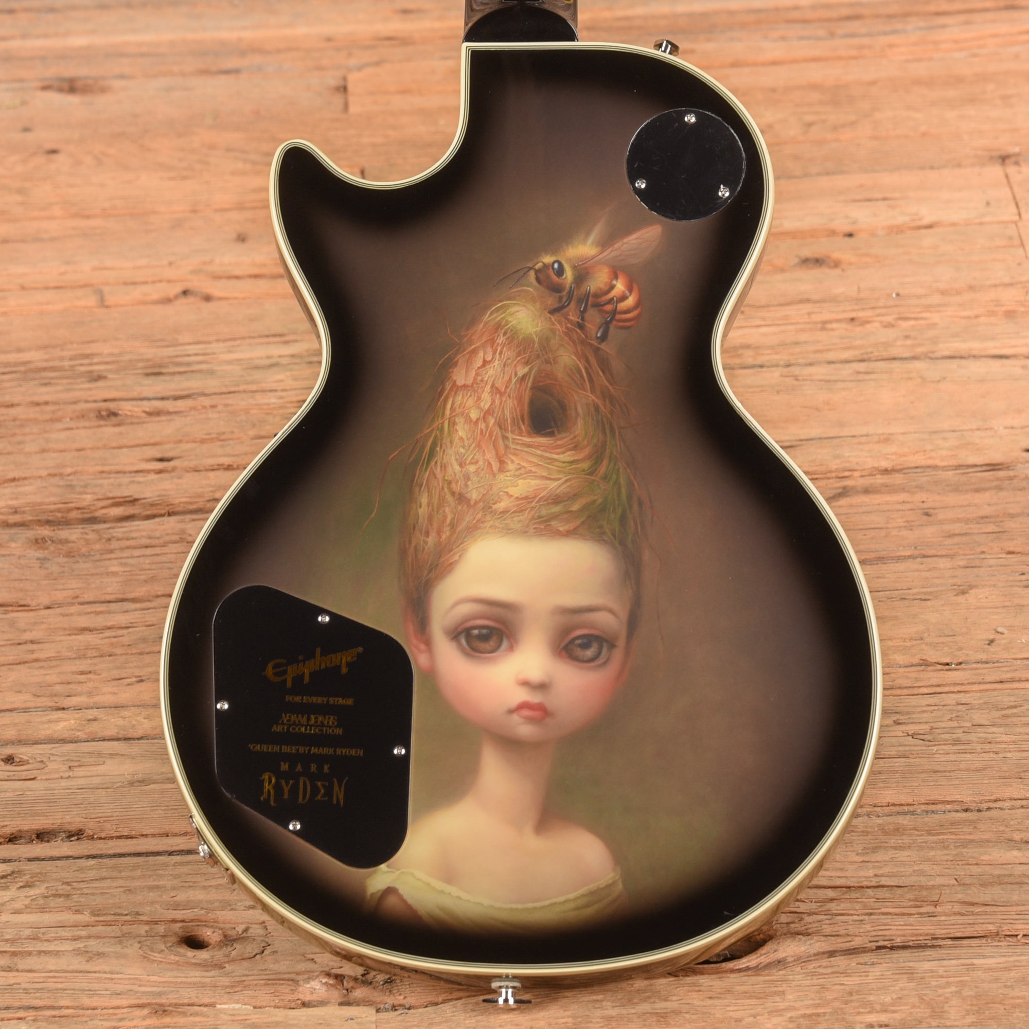 Epiphone Adam Jones Signature Art Series Les Paul Custom "Veil of Bees ...