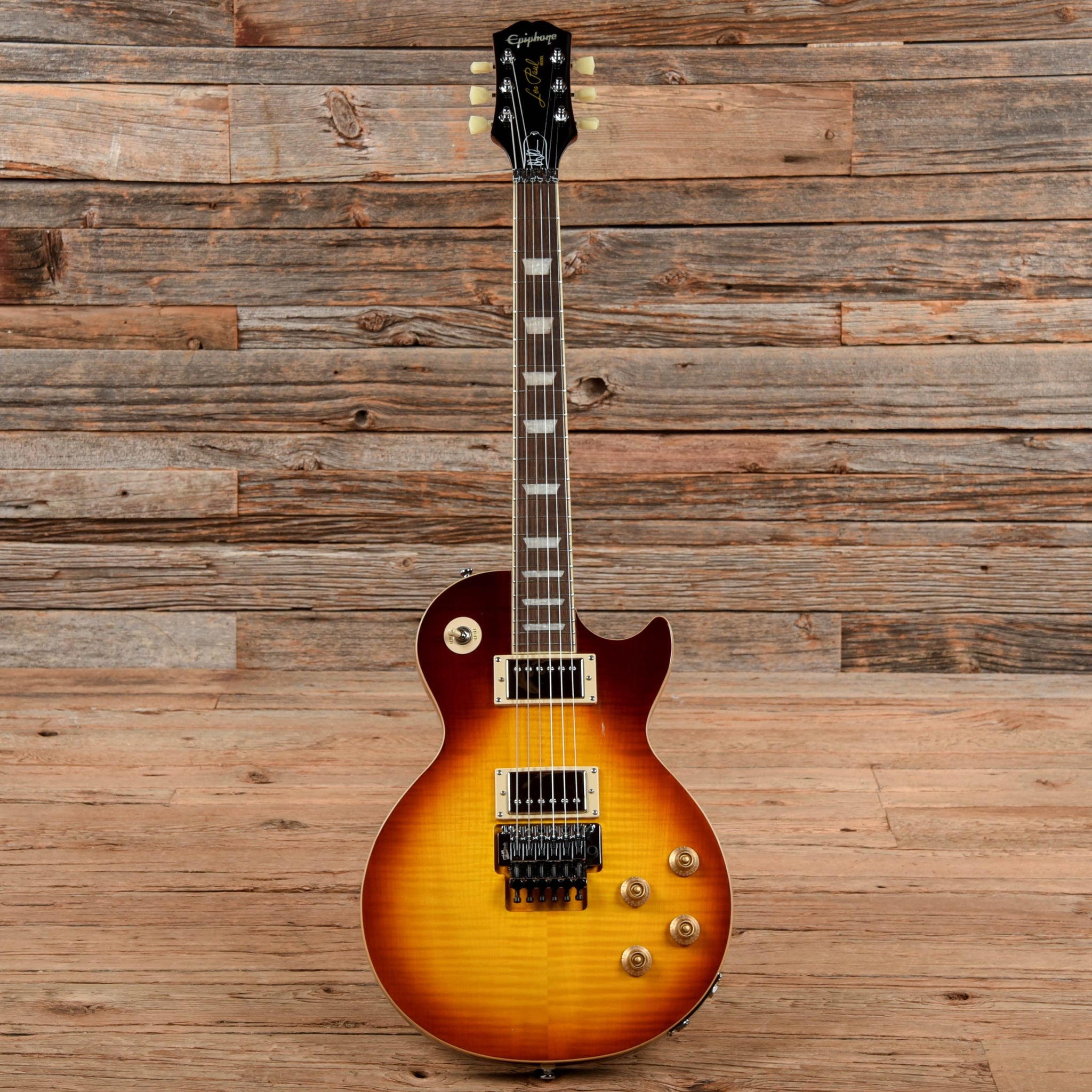 Epiphone Alex Lifeson Signature Les Paul Standard Axcess Sunburst 2021 – Chicago Music Exchange