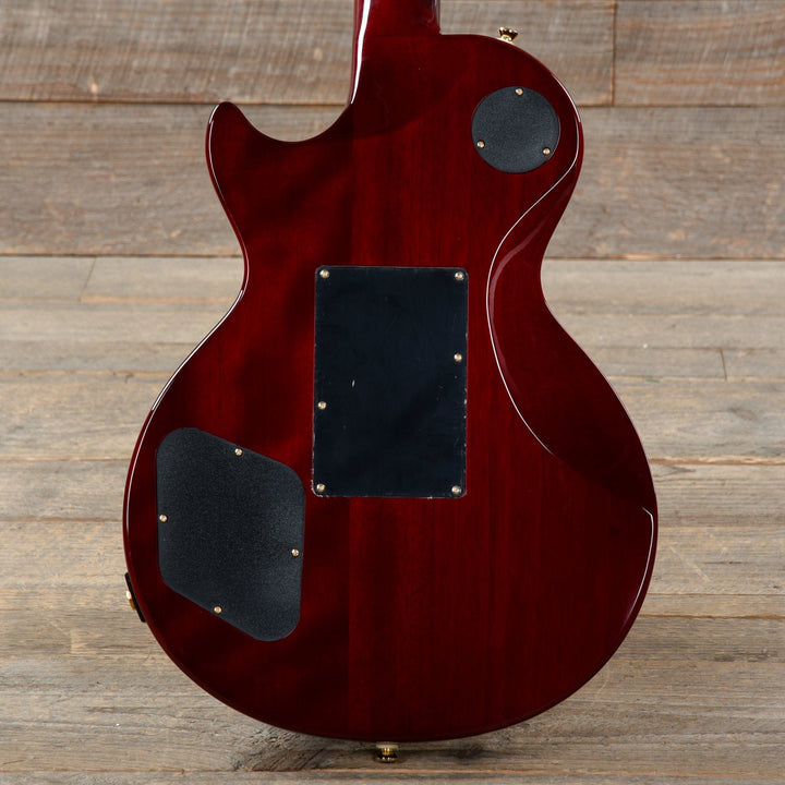 Epiphone Artist Alex Lifeson Les Paul Custom Axcess Quilt Ruby ...