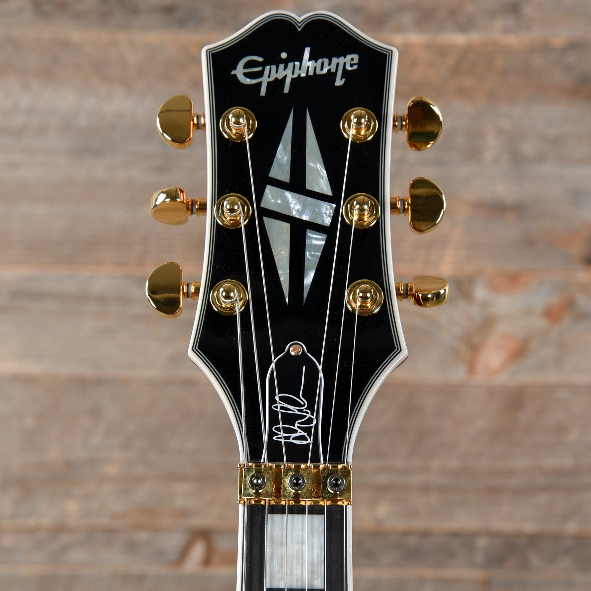 Epiphone Artist Alex Lifeson Les Paul Custom Axcess Quilt Ruby ...