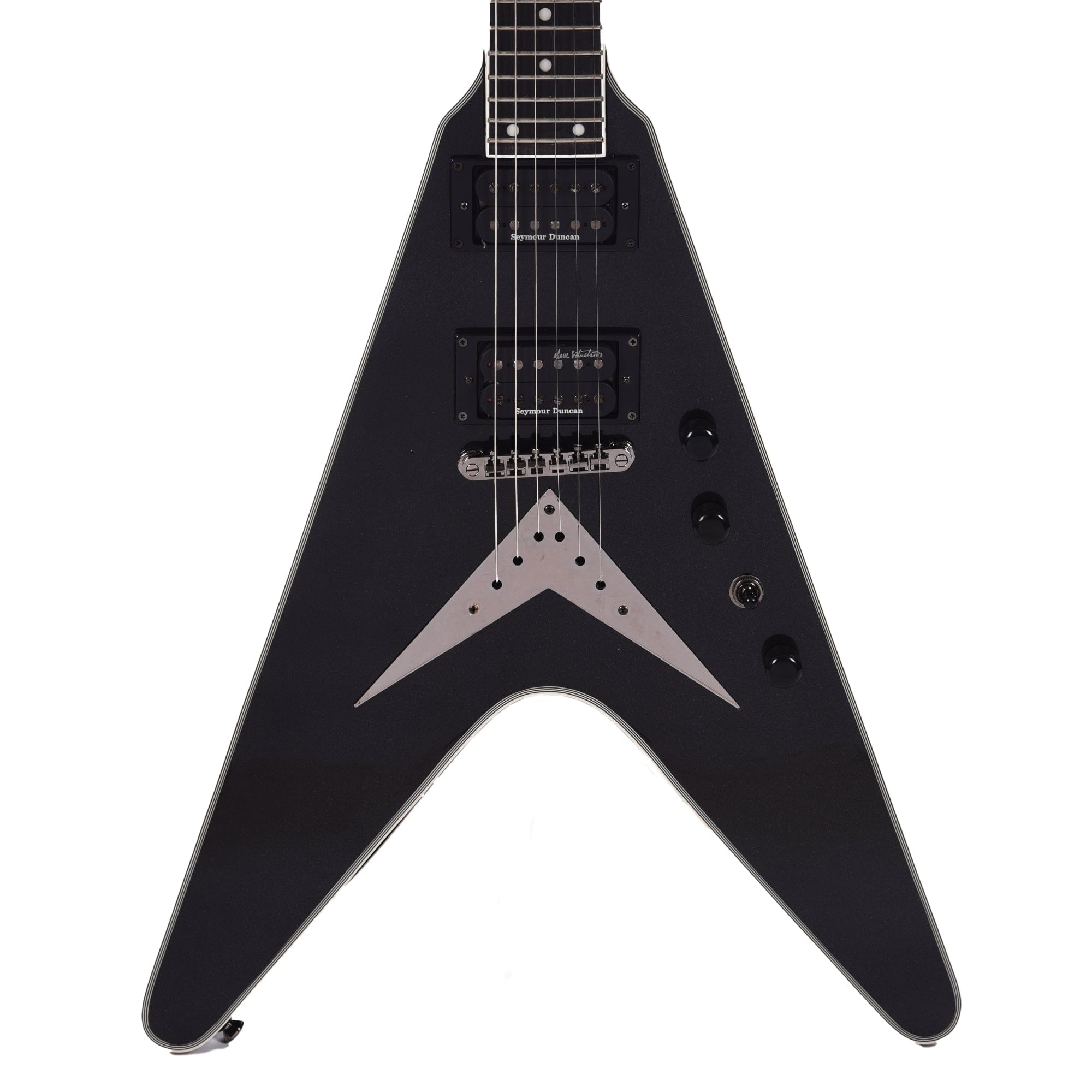Epiphone Artist Dave Mustaine Flying V Custom Black Metallic – Chicago ...