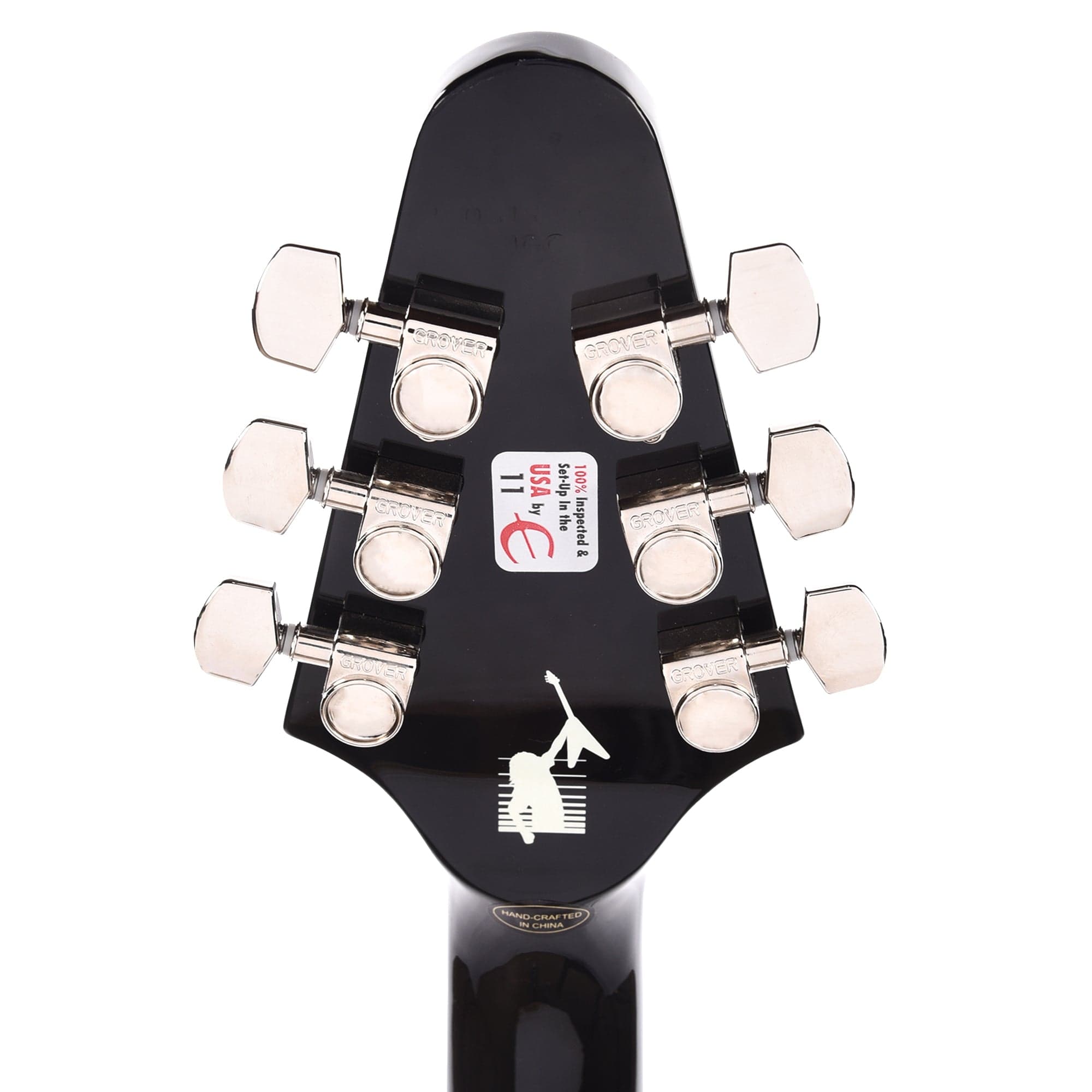Epiphone Artist Kirk Hammett 1979 Flying V Ebony – Chicago Music Exchange