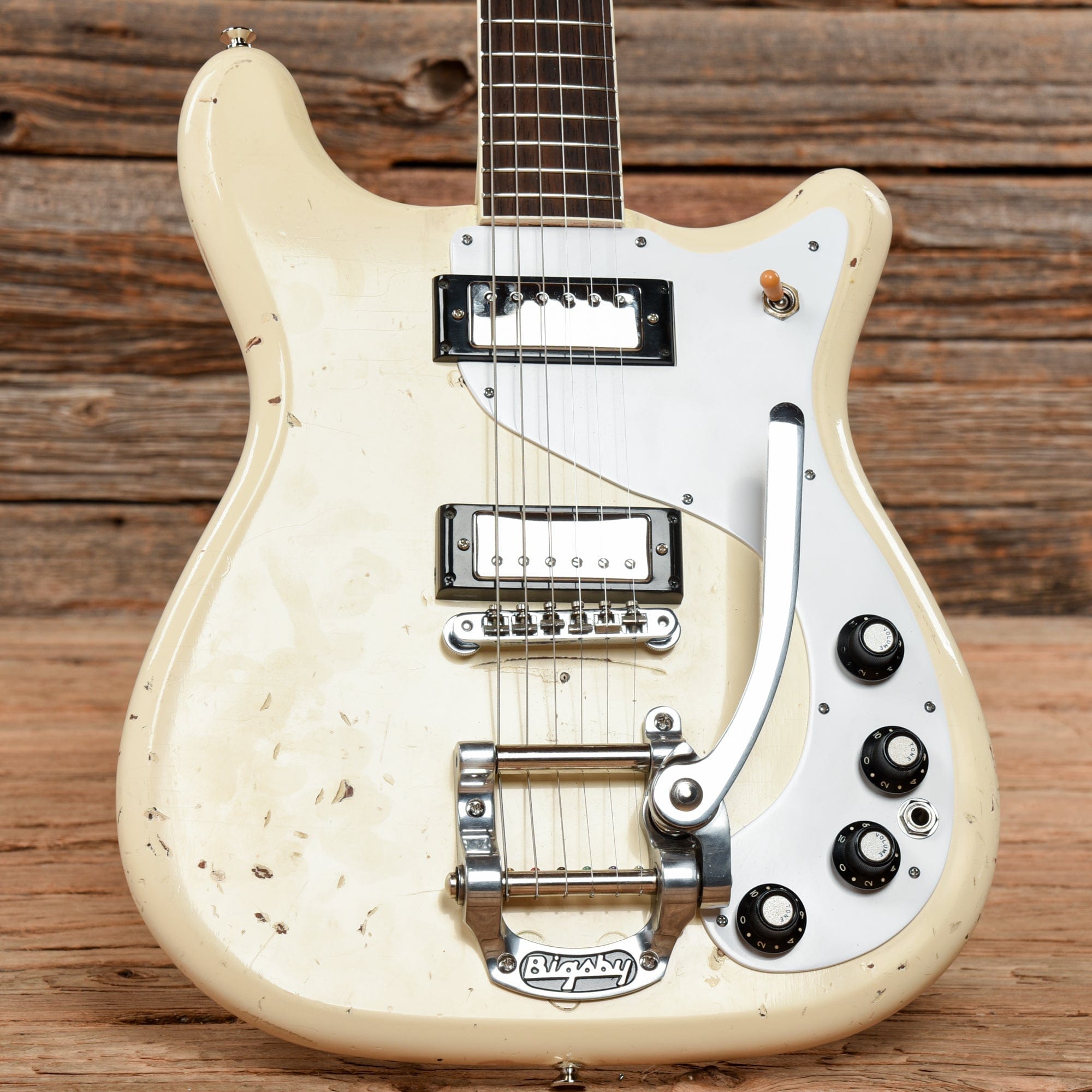Epiphone Crestwood Custom Alpine White 1964 – Chicago Music Exchange