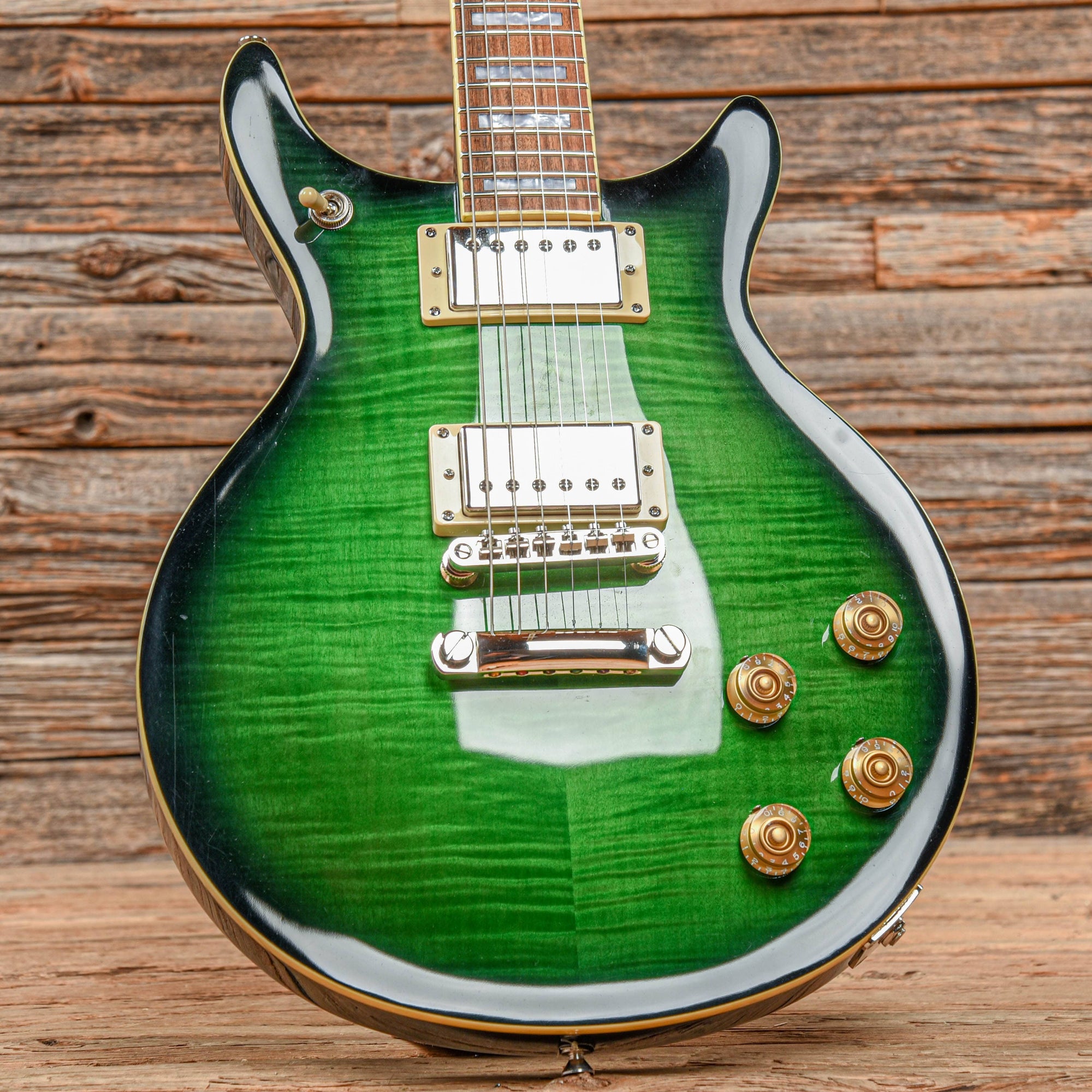 Epiphone DC Pro Green Burst – Chicago Music Exchange