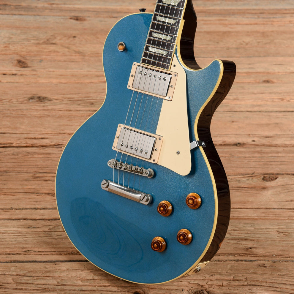 Epiphone Japan Les Paul Standard Blue Sparkle – Chicago Music Exchange