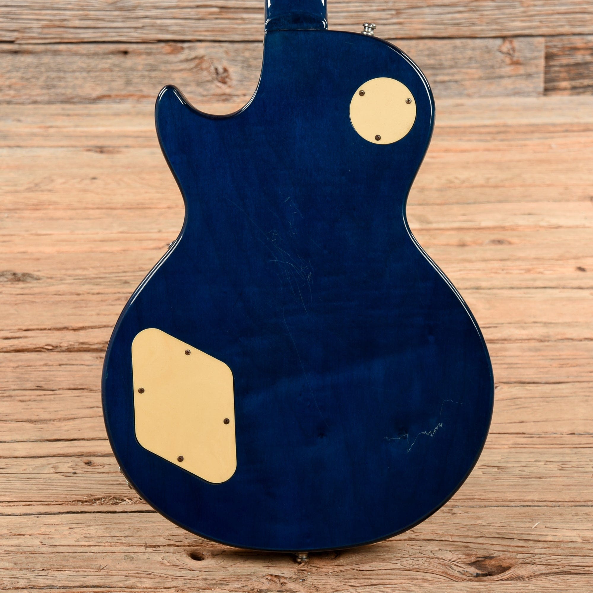 Epiphone Limited Edition Les Paul Standard Plus Top Bigsby Blue Burst ...