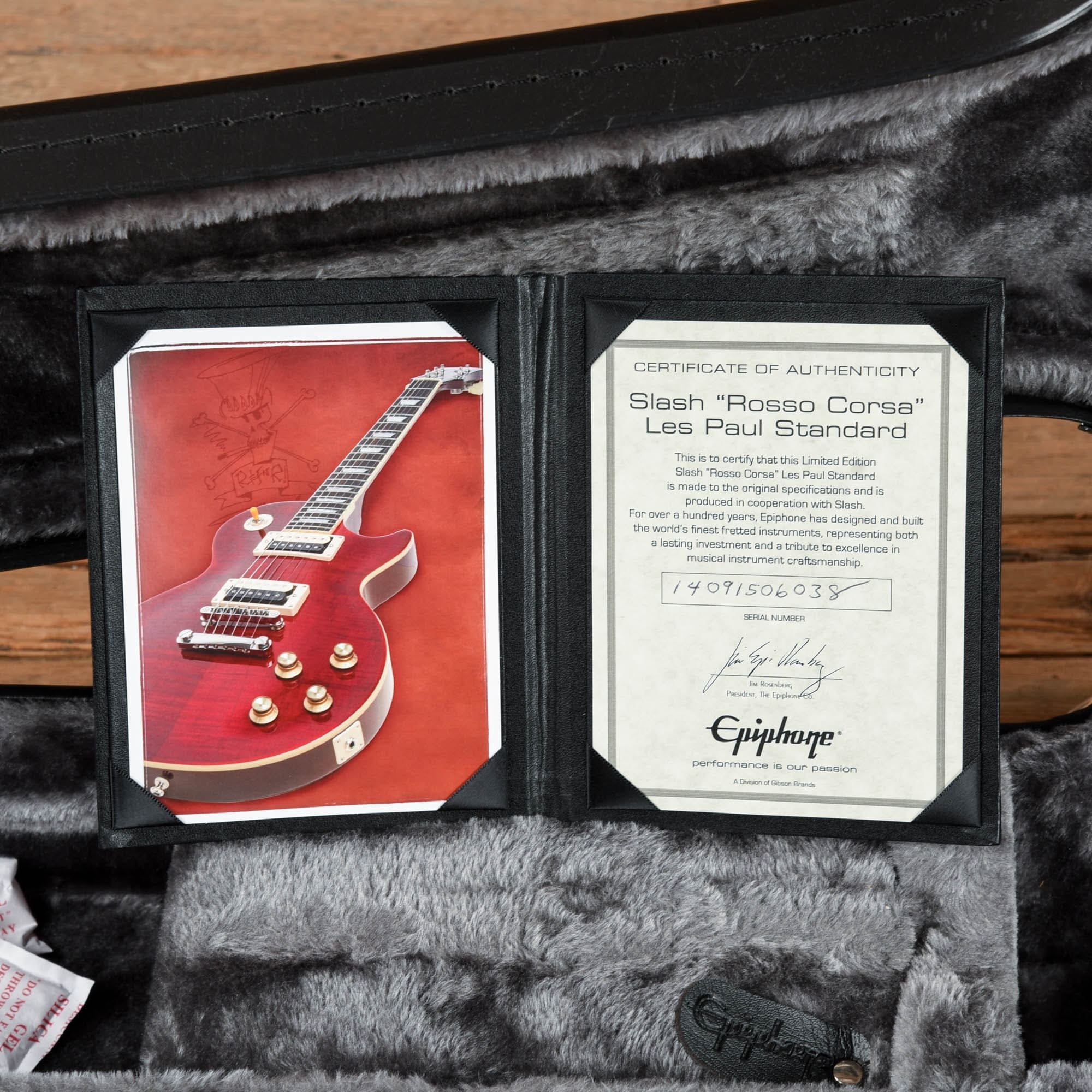 Epiphone Slash Signature "Rosso Corsa" Les Paul Standard Red – Chicago ...