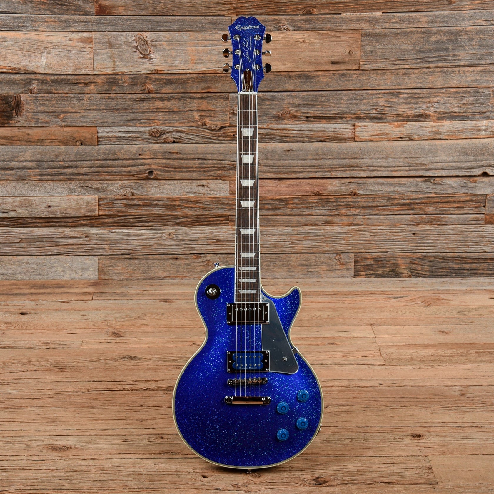 Epiphone Tommy Thayer Signature "Electric Blue" Les Paul Standard Blue ...