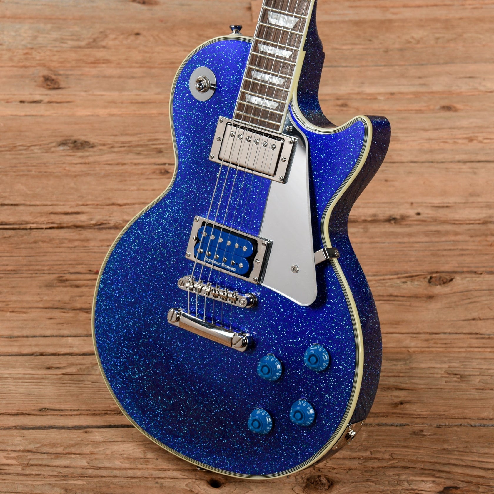 Epiphone Tommy Thayer Signature "Electric Blue" Les Paul Standard Blue ...
