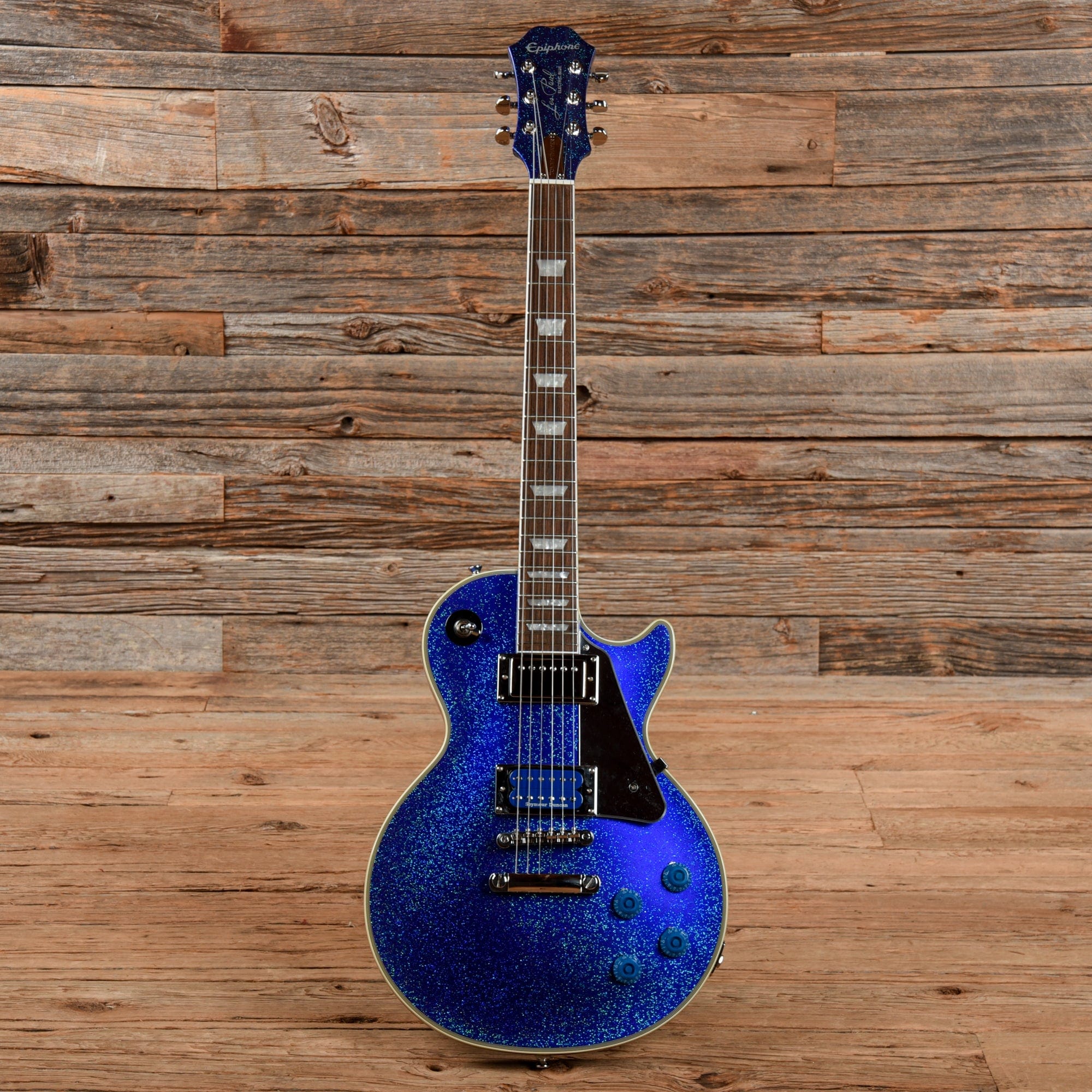 Epiphone Tommy Thayer Signature "Electric Blue" Les Paul Standard Blue ...