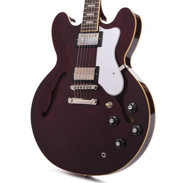 Epiphone Artist Noel Gallagher Riviera Dark Wine Red – Chicago Music ...