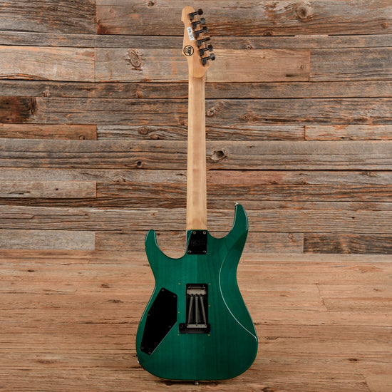 ESP Custom Shop M-II Transparent Green – Chicago Music Exchange