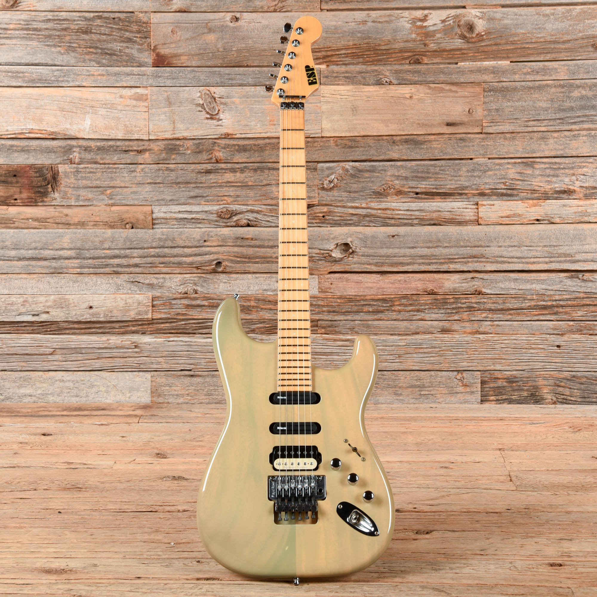 ESP Custom Shop "Takada" ST Transparent Yellow 1980s – Chicago Music ...