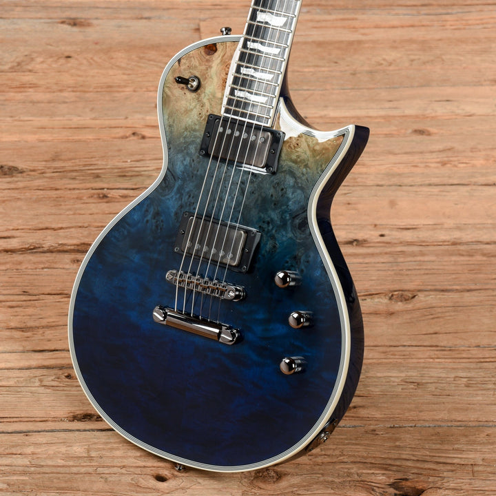 ESP E-II Eclipse Blue Natural Fade 2022 – Chicago Music Exchange
