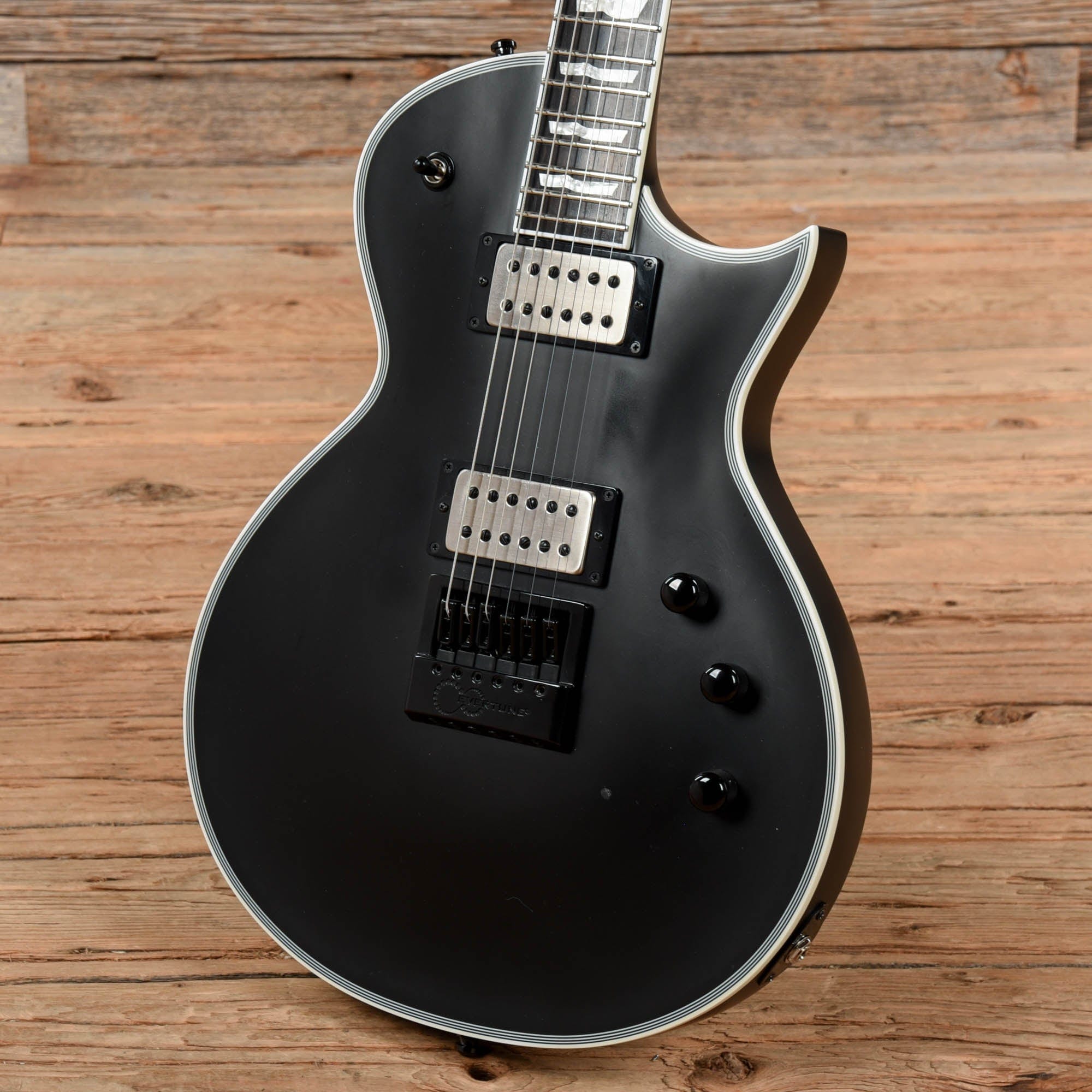 ESP E-II Eclipse ET Satin Black 2019 – Chicago Music Exchange