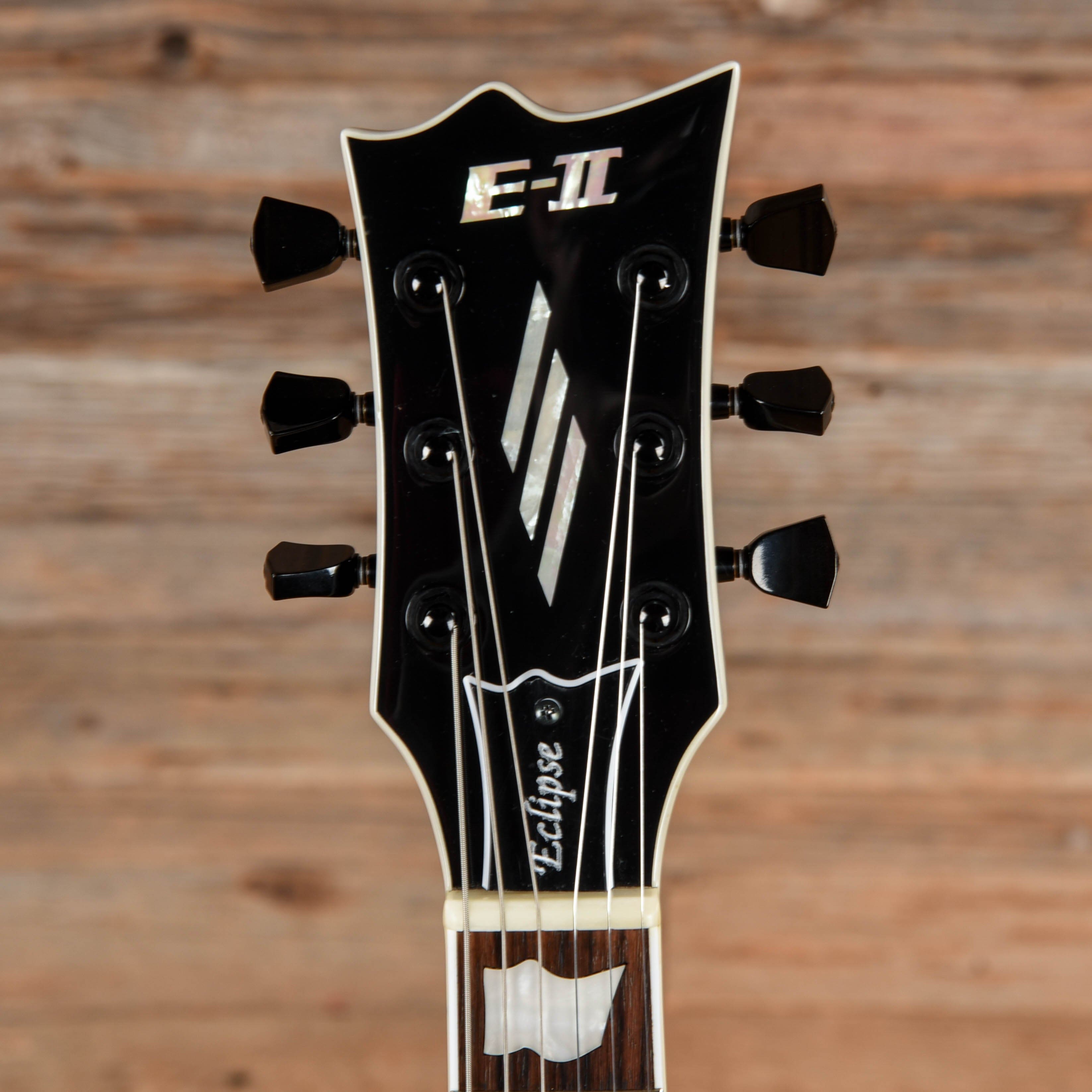 ESP E-II Eclipse Transparent Black 2017 – Chicago Music Exchange