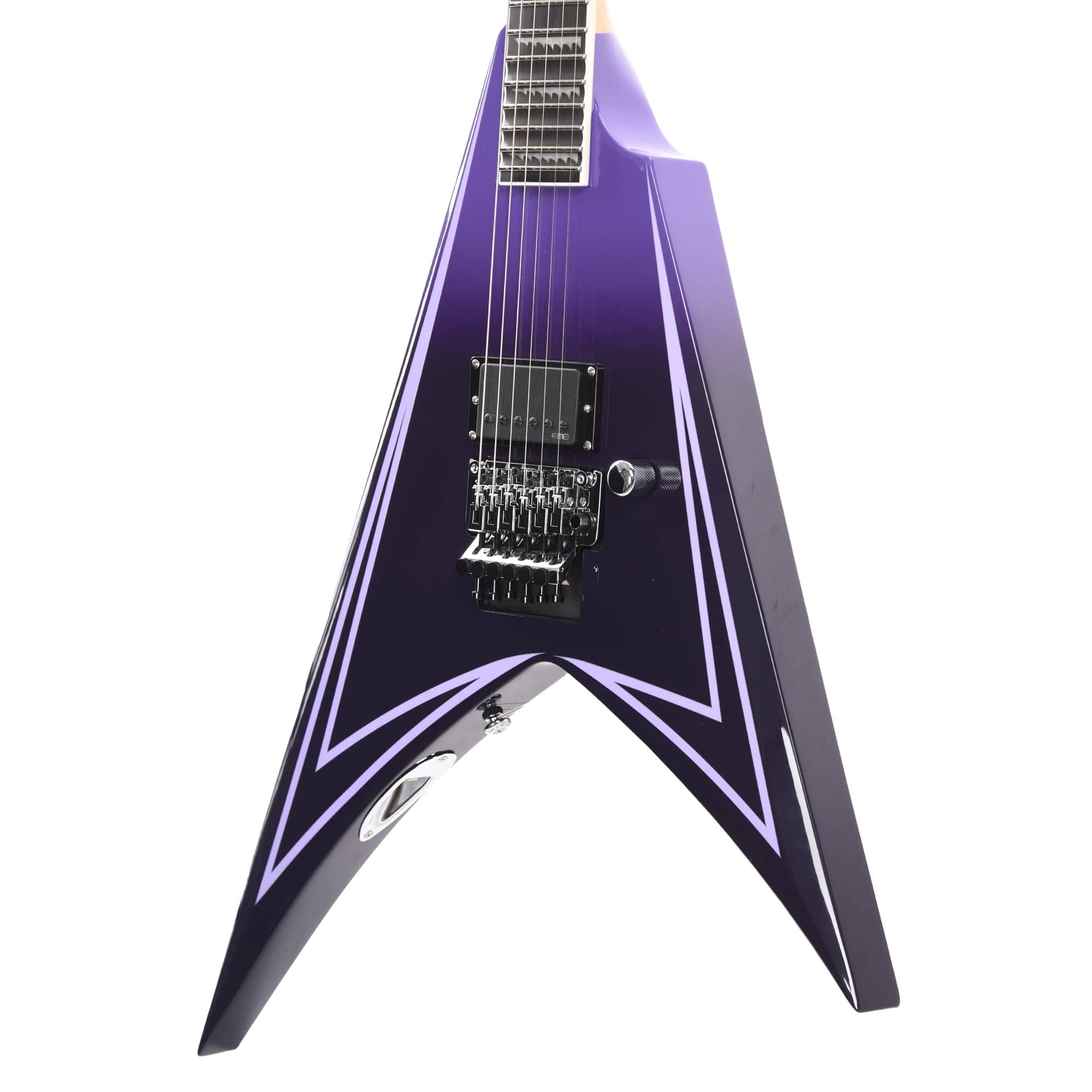 ESP LTD Alexi Hexed Purple Fade w/Pinstripes – Chicago Music Exchange