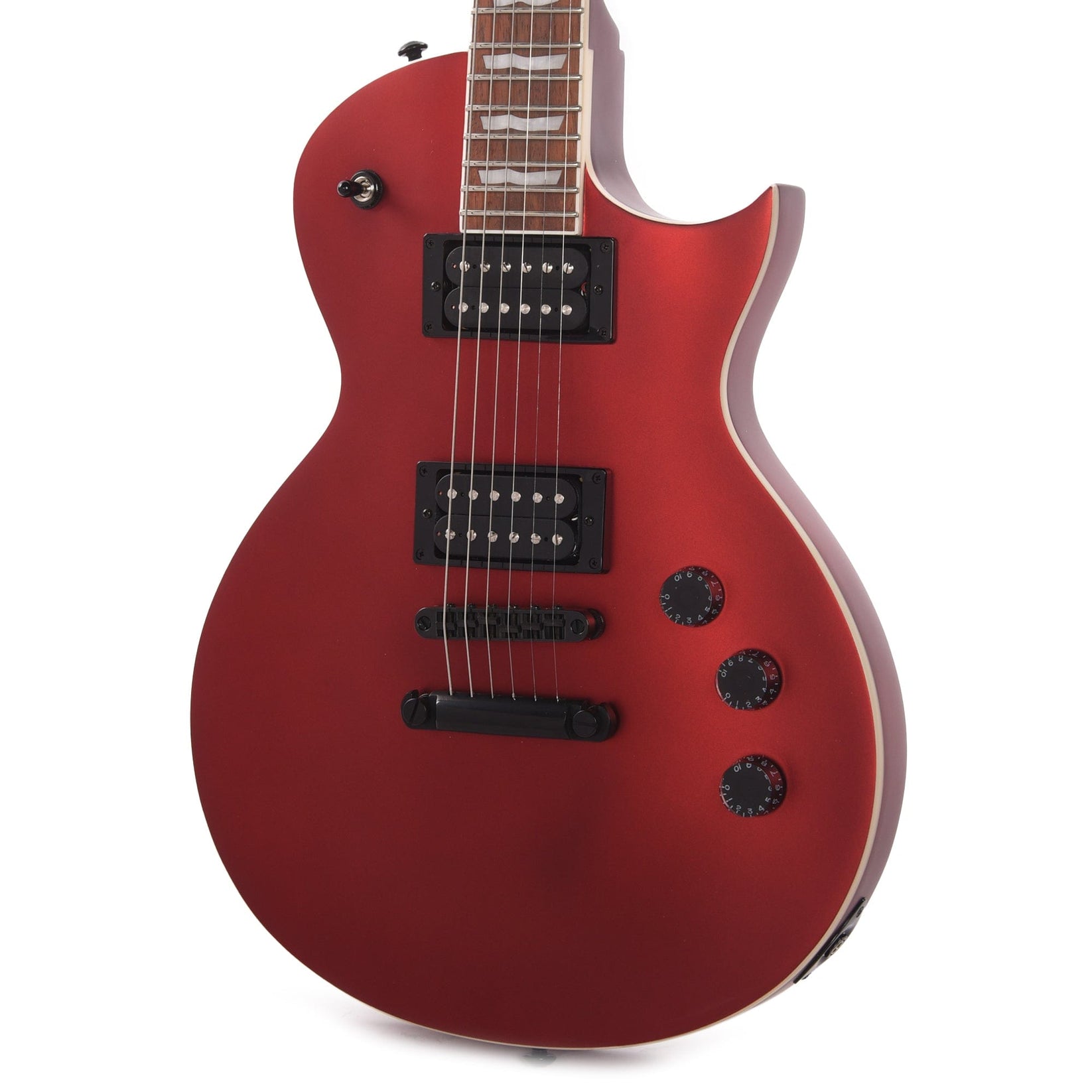 ESP LTD EC-256 Candy Apple Red Satin – Chicago Music Exchange