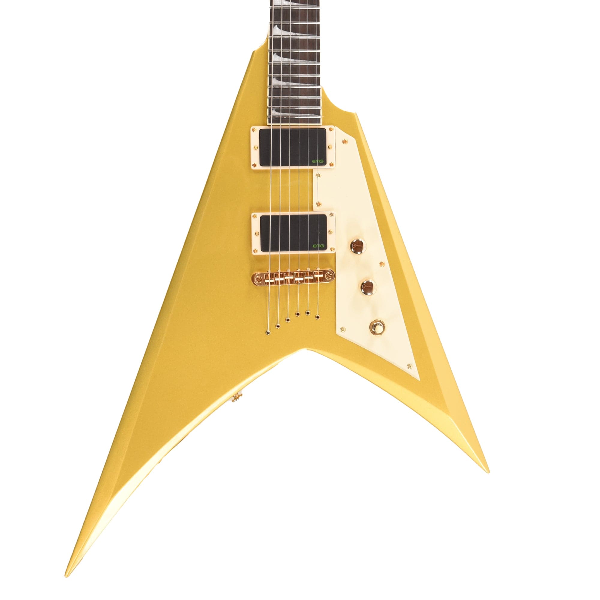 ESP LTD KH-V Kirk Hammett Metallic Gold – Chicago Music Exchange