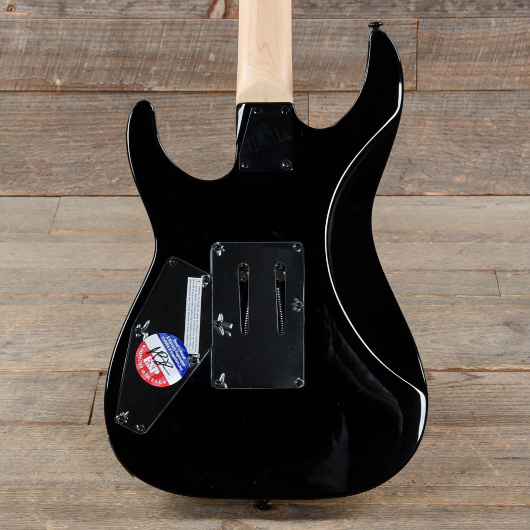 ESP LTD Kirk Hammett Signature KH-202 Black – Chicago Music Exchange