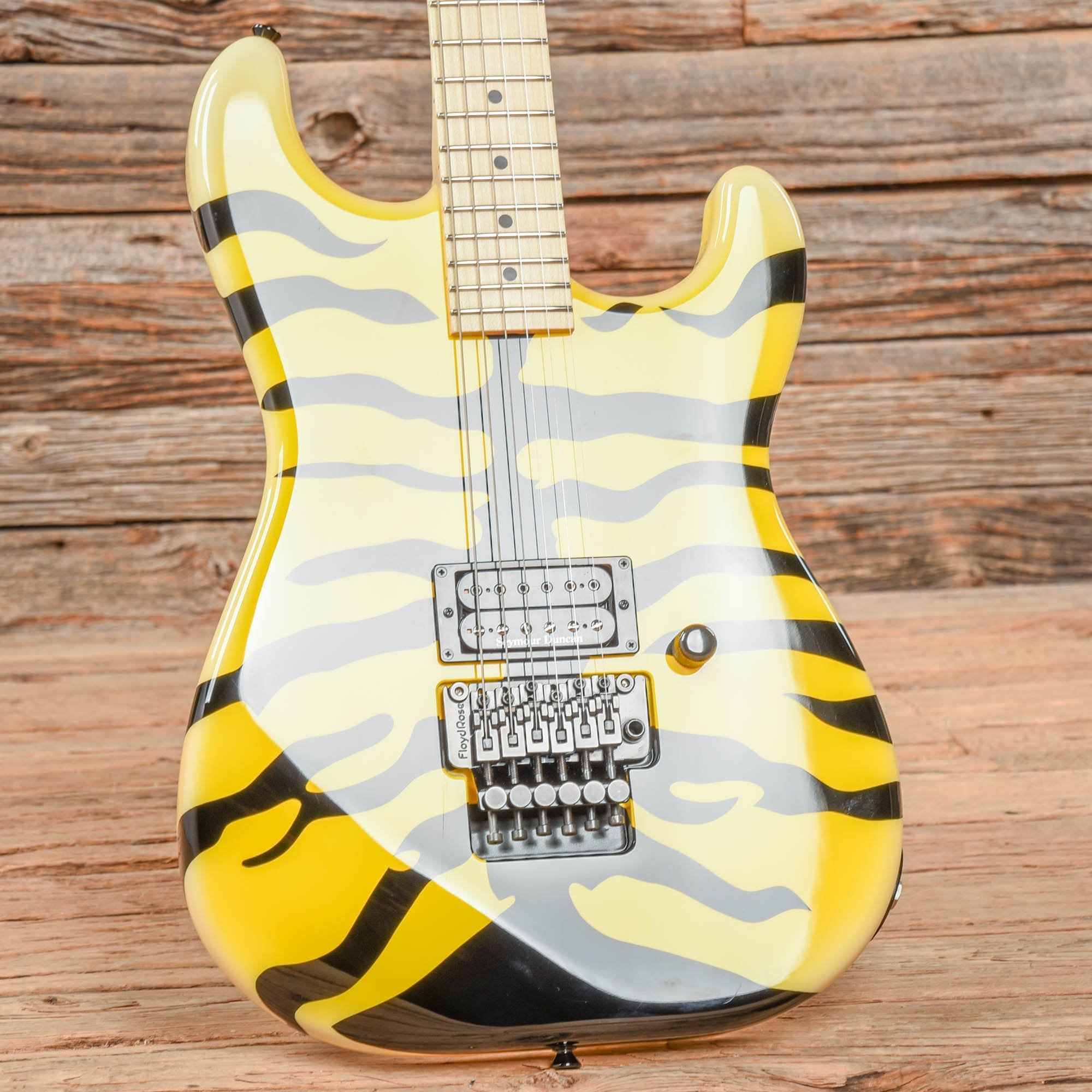 ESP M-1 Tiger George Lynch Signature Black / Yellow 2021 – Chicago ...