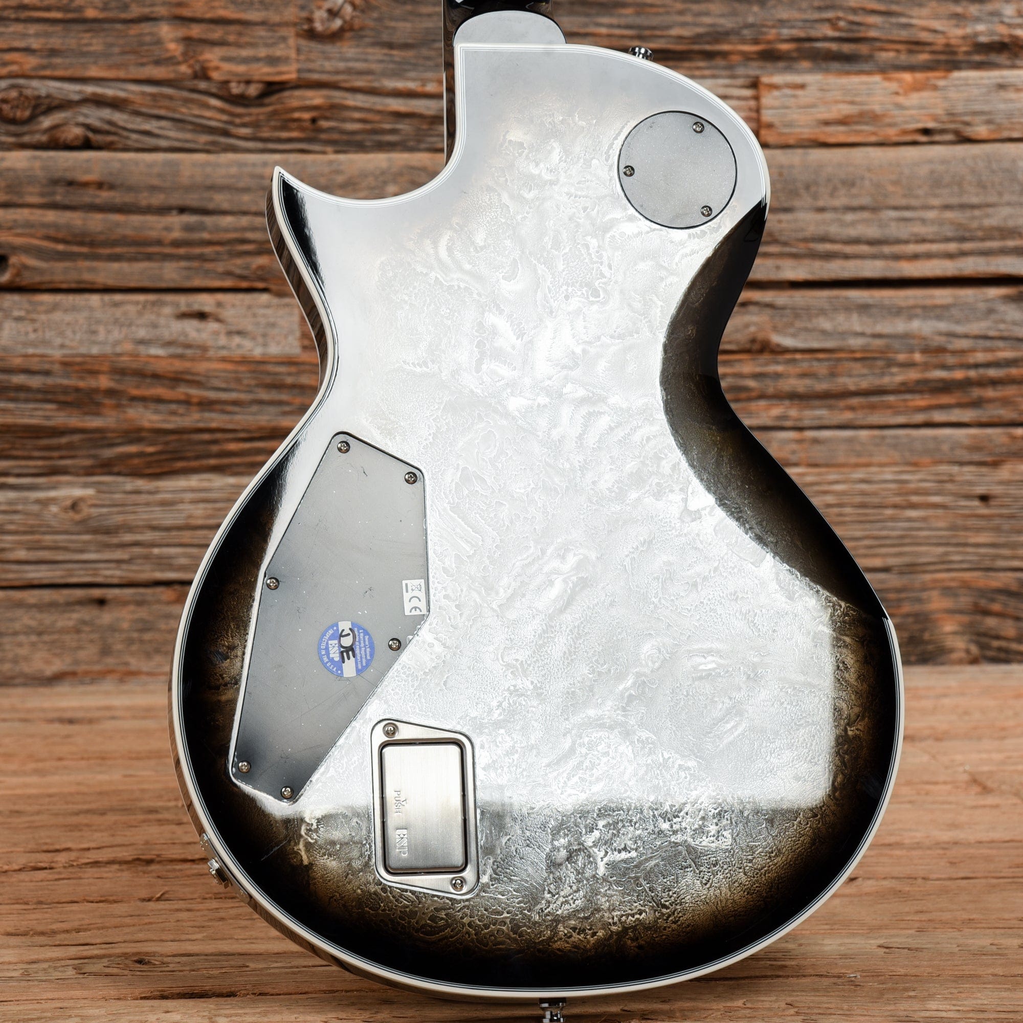 ESP Original Eclipse Silver Liquid Metal Burst 2019 – Chicago Music ...